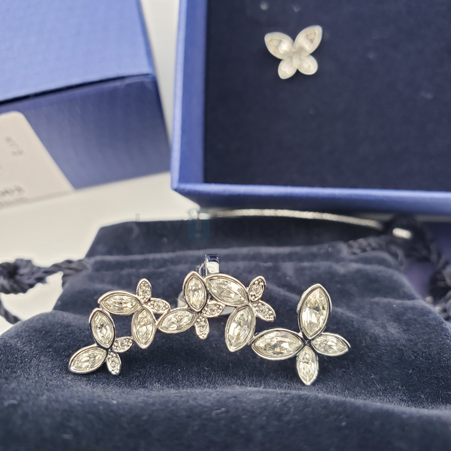 (새상품) 가격인하 스와로브스키 18K 크리스탈귀걸이 18K Gold Plated Crystal