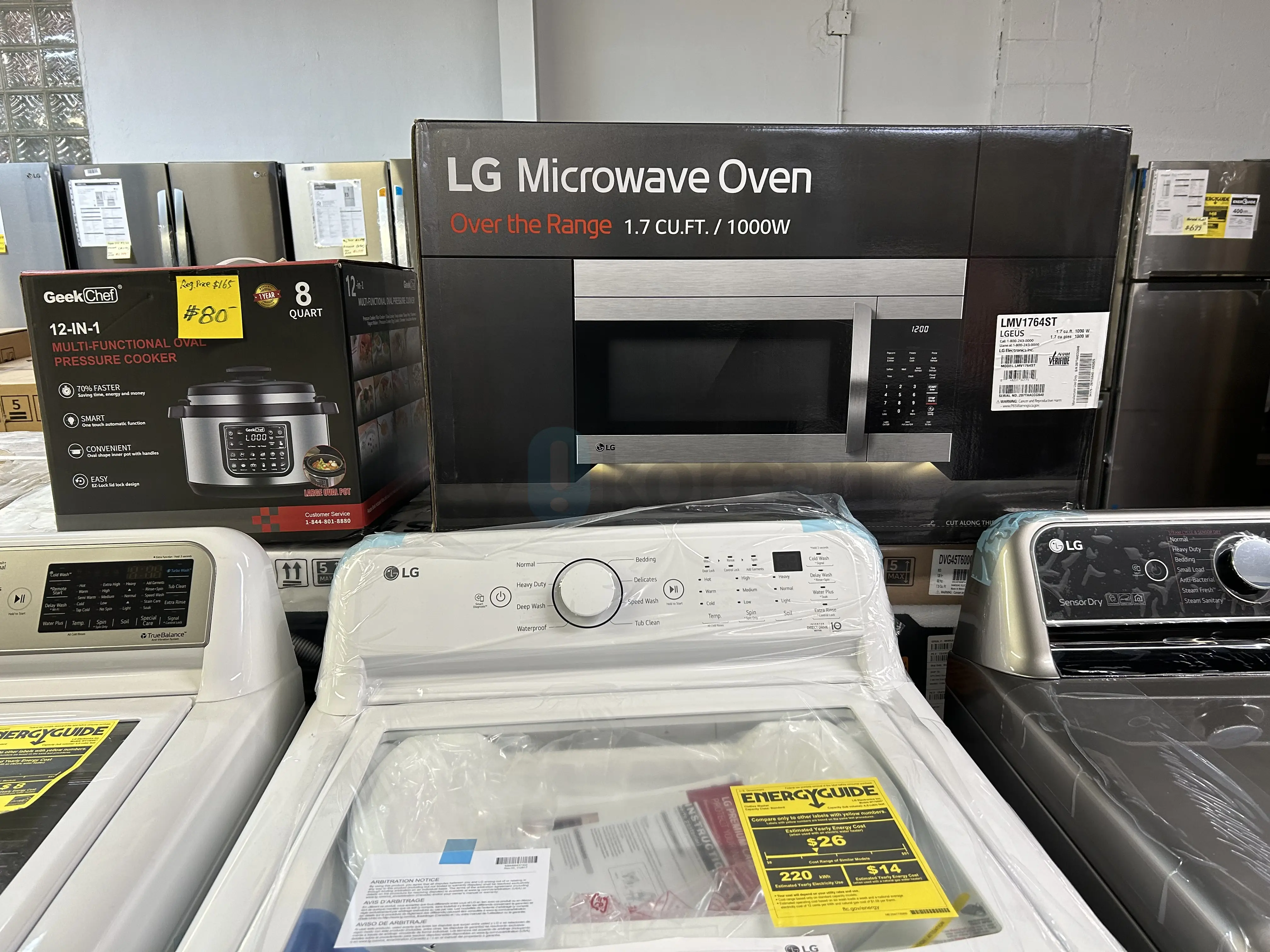 LG, Samsung 가전 제품창고세일 - NEW & Open Box