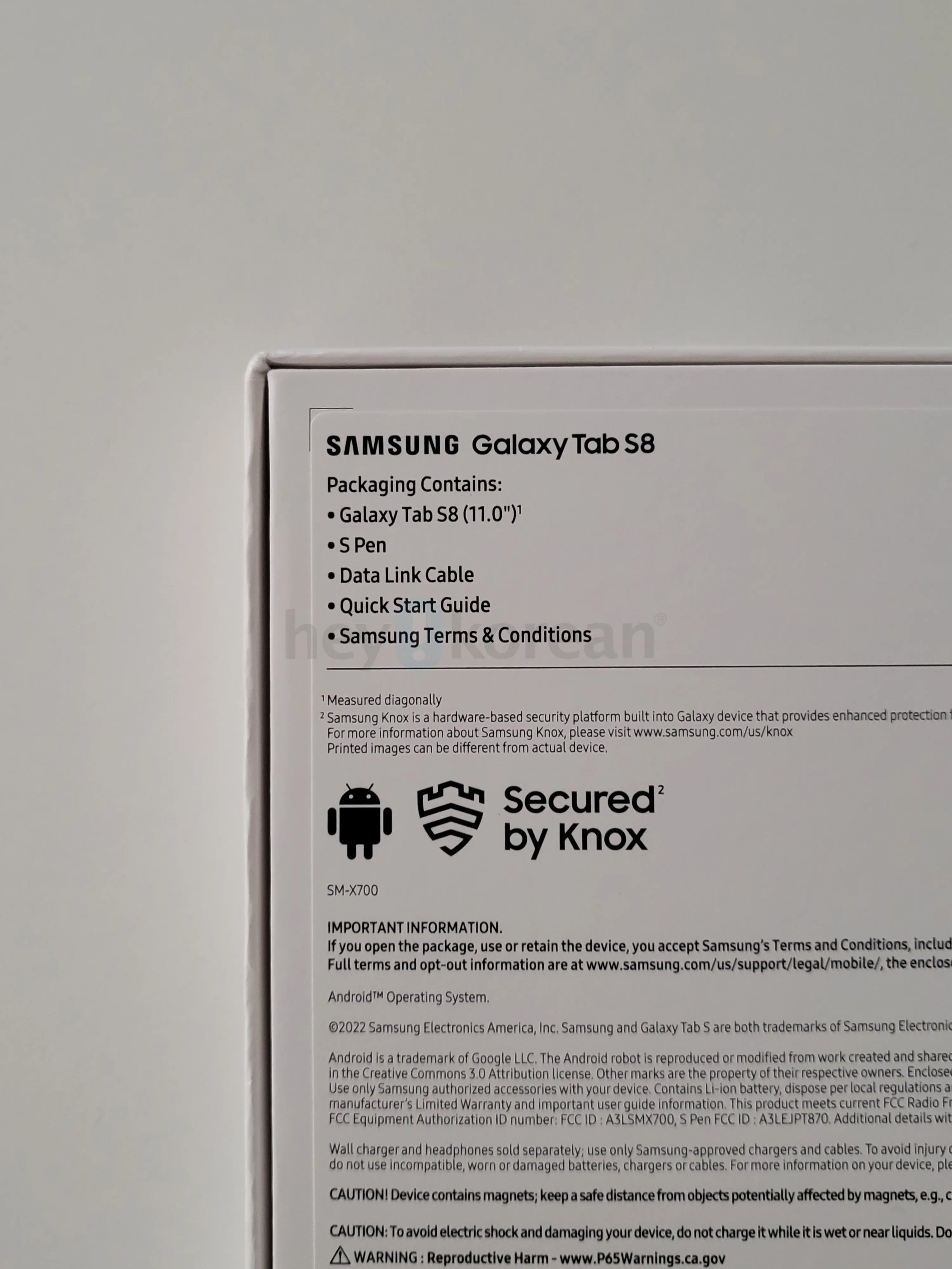 Samsung Galaxy Tab S8 11" 256GB Brand New