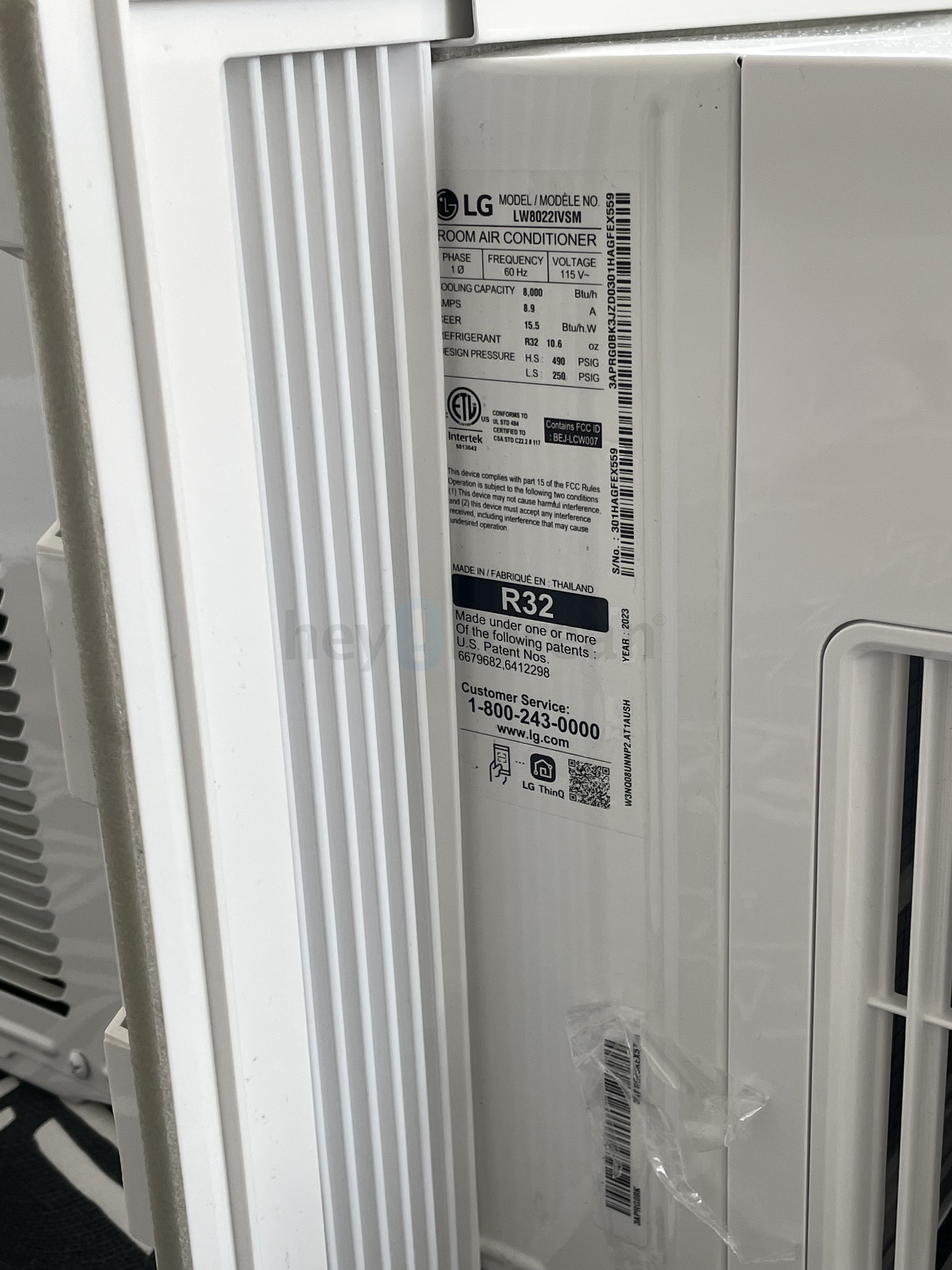 LG 에어컨 window ac