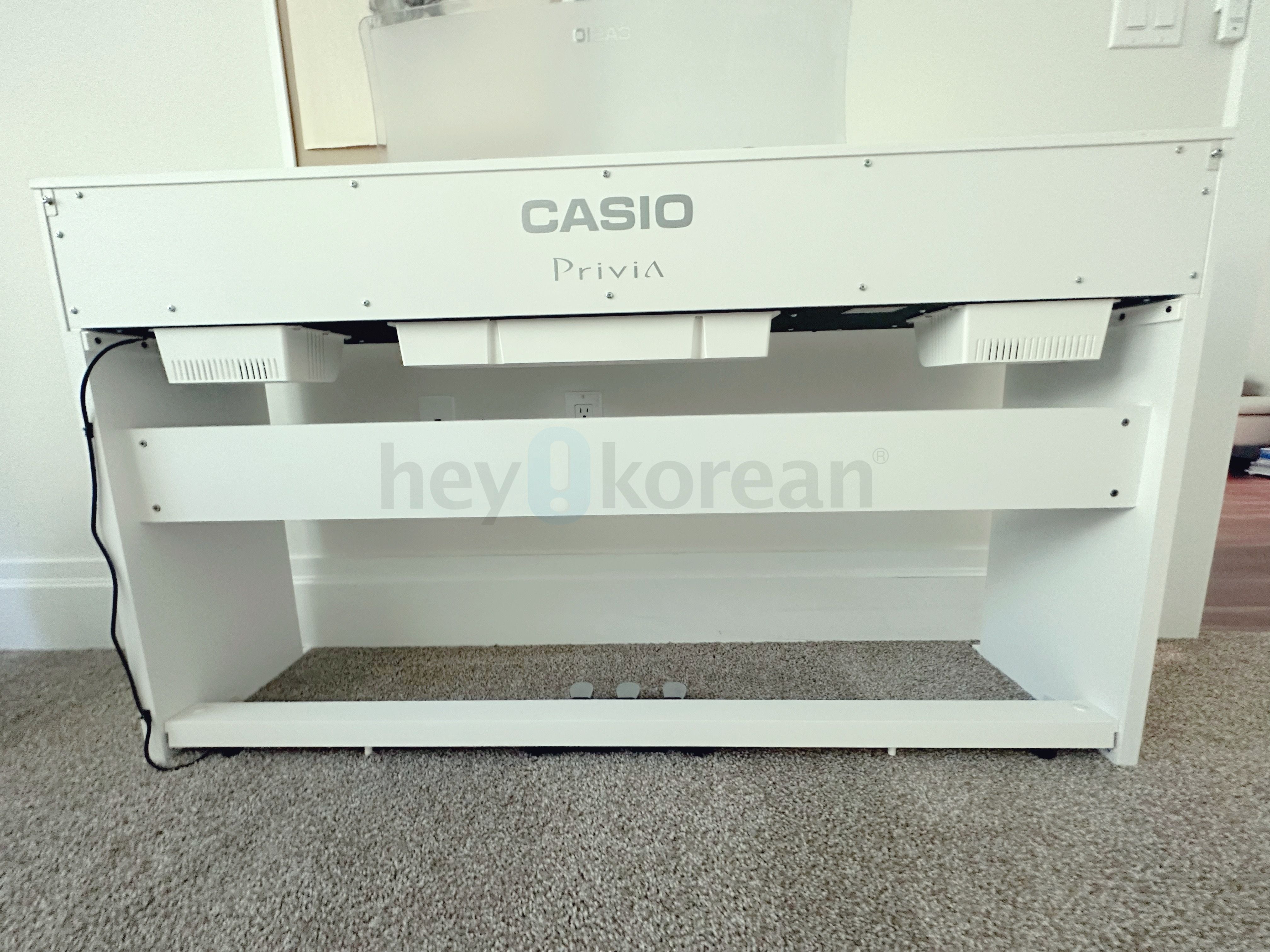 카시오 디지털 피아노 CASIO PRIVIA PX-770 DIGITAL PIANO (WHITE)