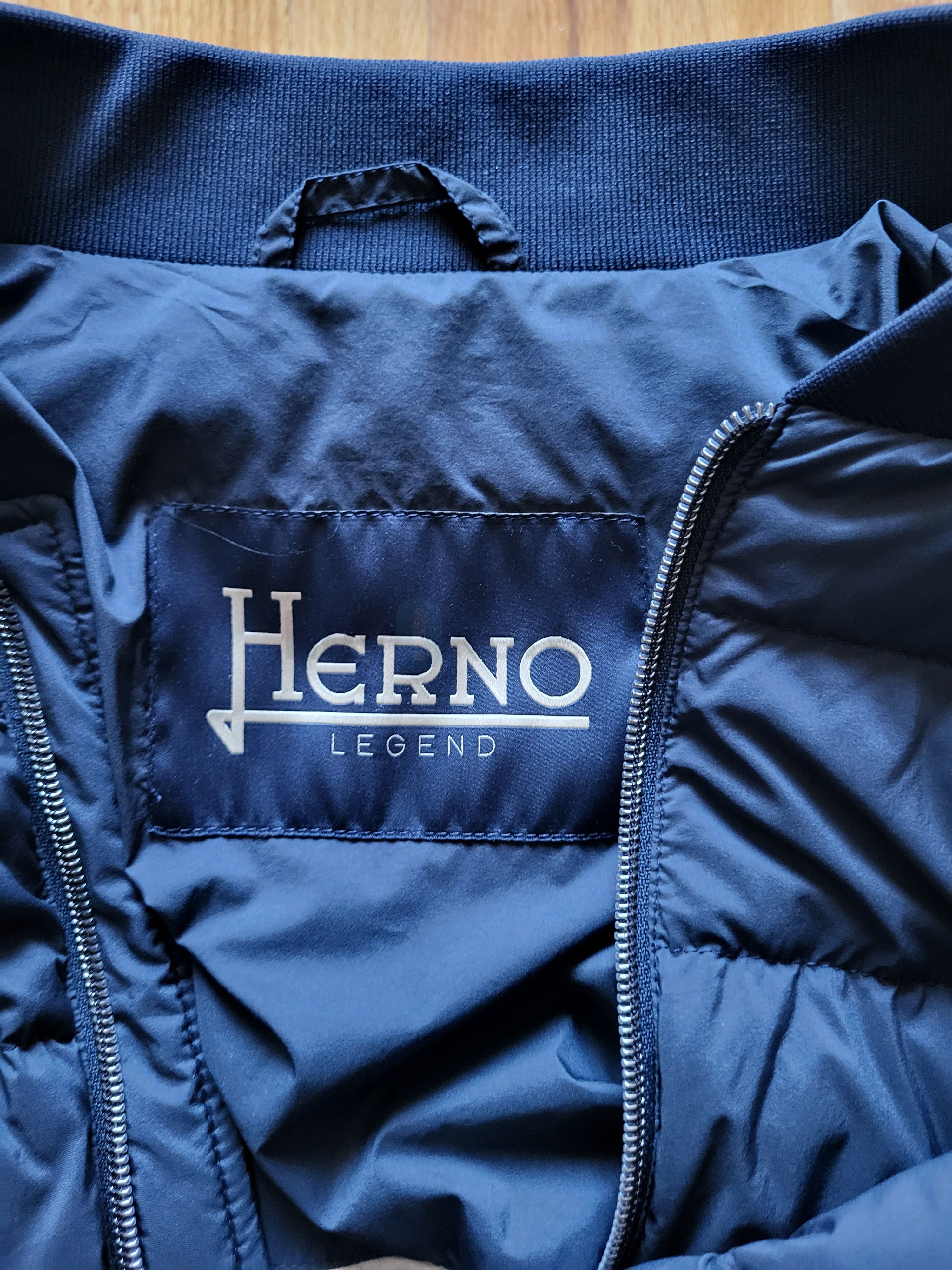 Herno padded jacket blu avio 가격인하 52