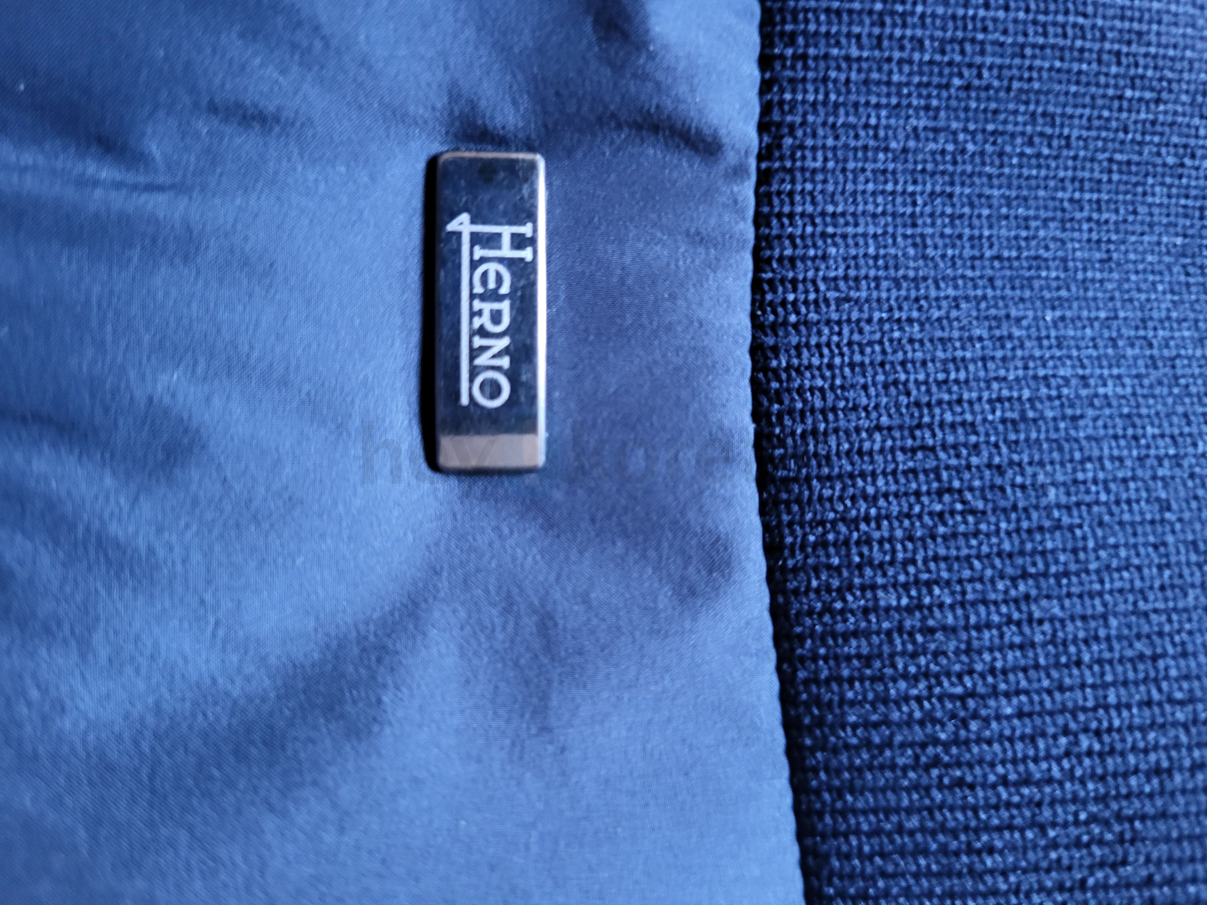 Herno padded jacket blu avio 가격인하 52