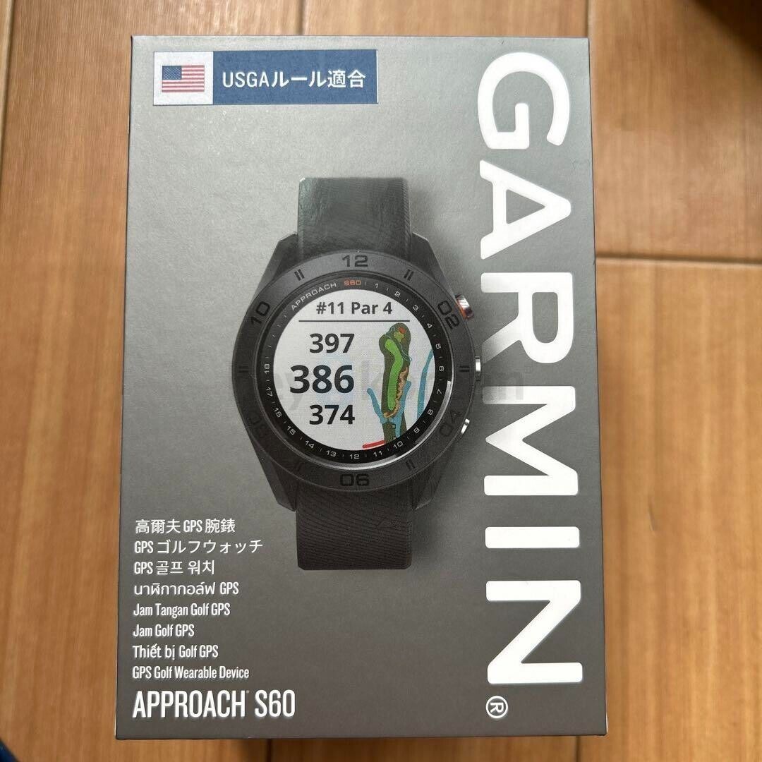Garmin Approach S60 GPS Golf Watch, Touch, Full Color