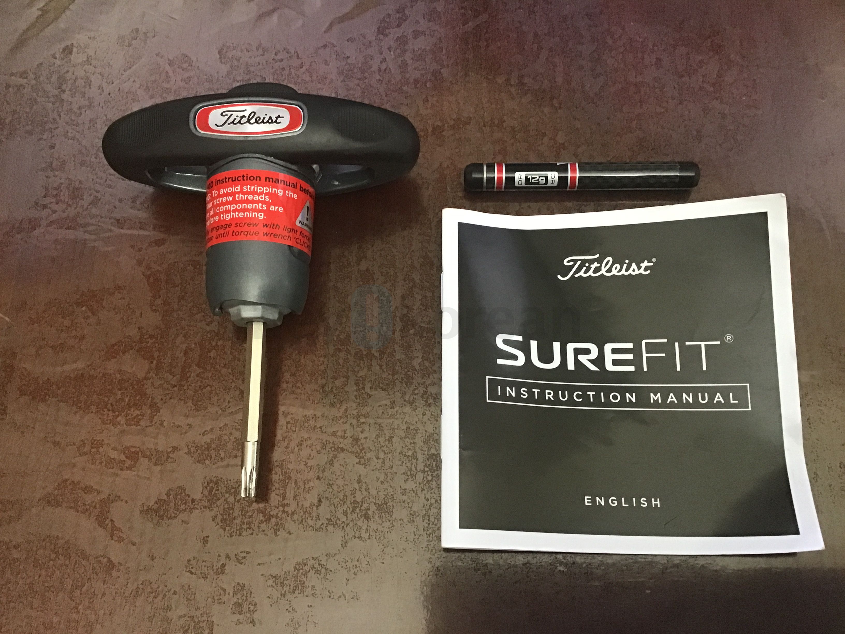 TITLEIST ORIGINAL SUREFIT 12 GRAM WEIGHT FITS 917&TS3 DRIVERS WITH ...