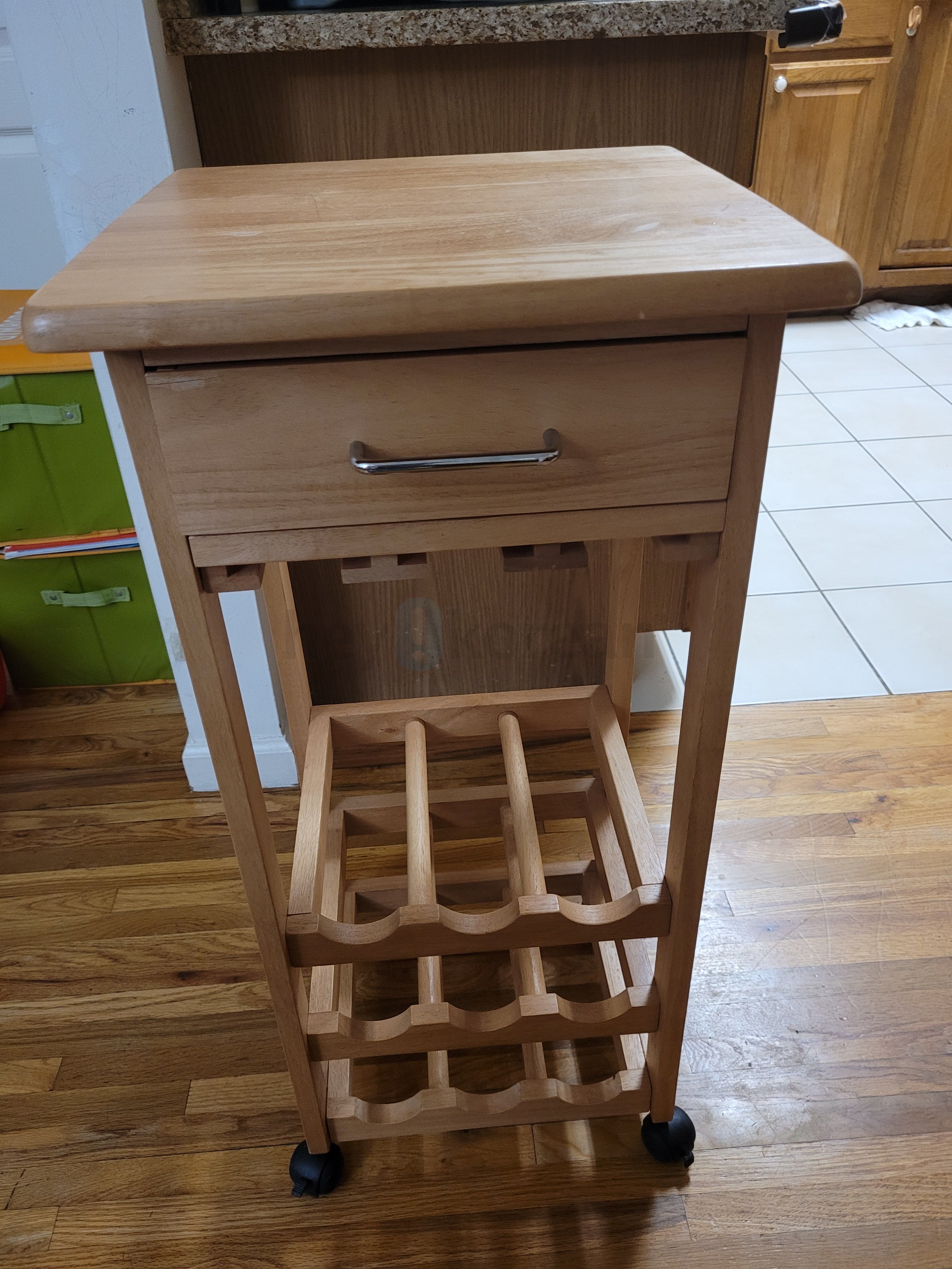Wine stacking rack