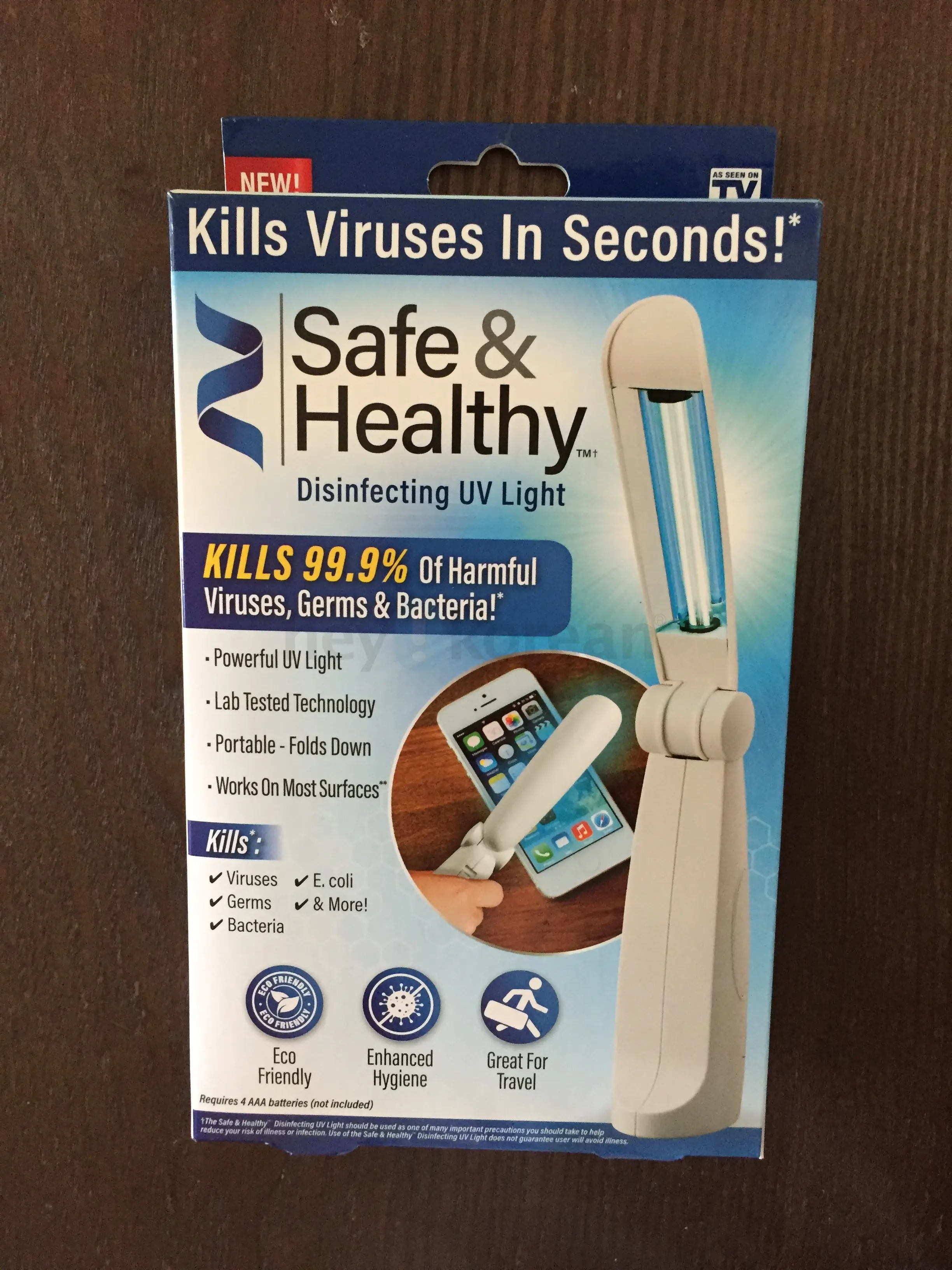 안전 건강 UV-C 살균등 (새상품), UV-C Sanitizing Light (New)