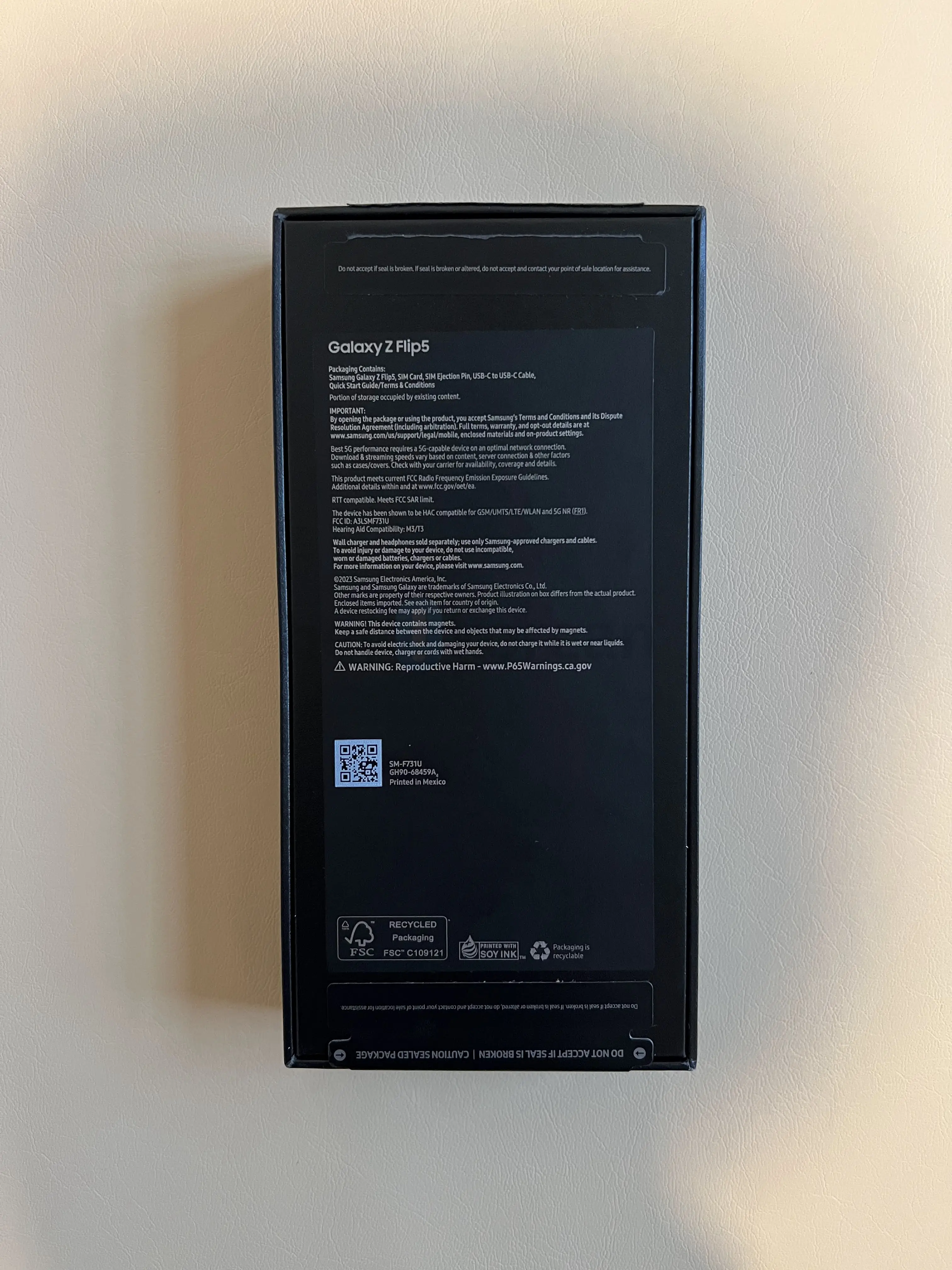 GALAXY Z FLIP 5, 512GB, MINT COLOR, Unlocked