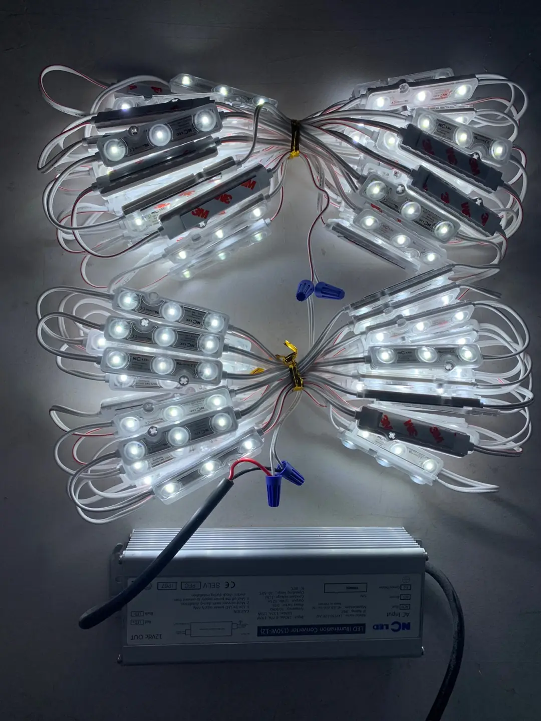 NC LED 3MODULE0.72W WINDOW SIGN 100 MODULE 팝니다