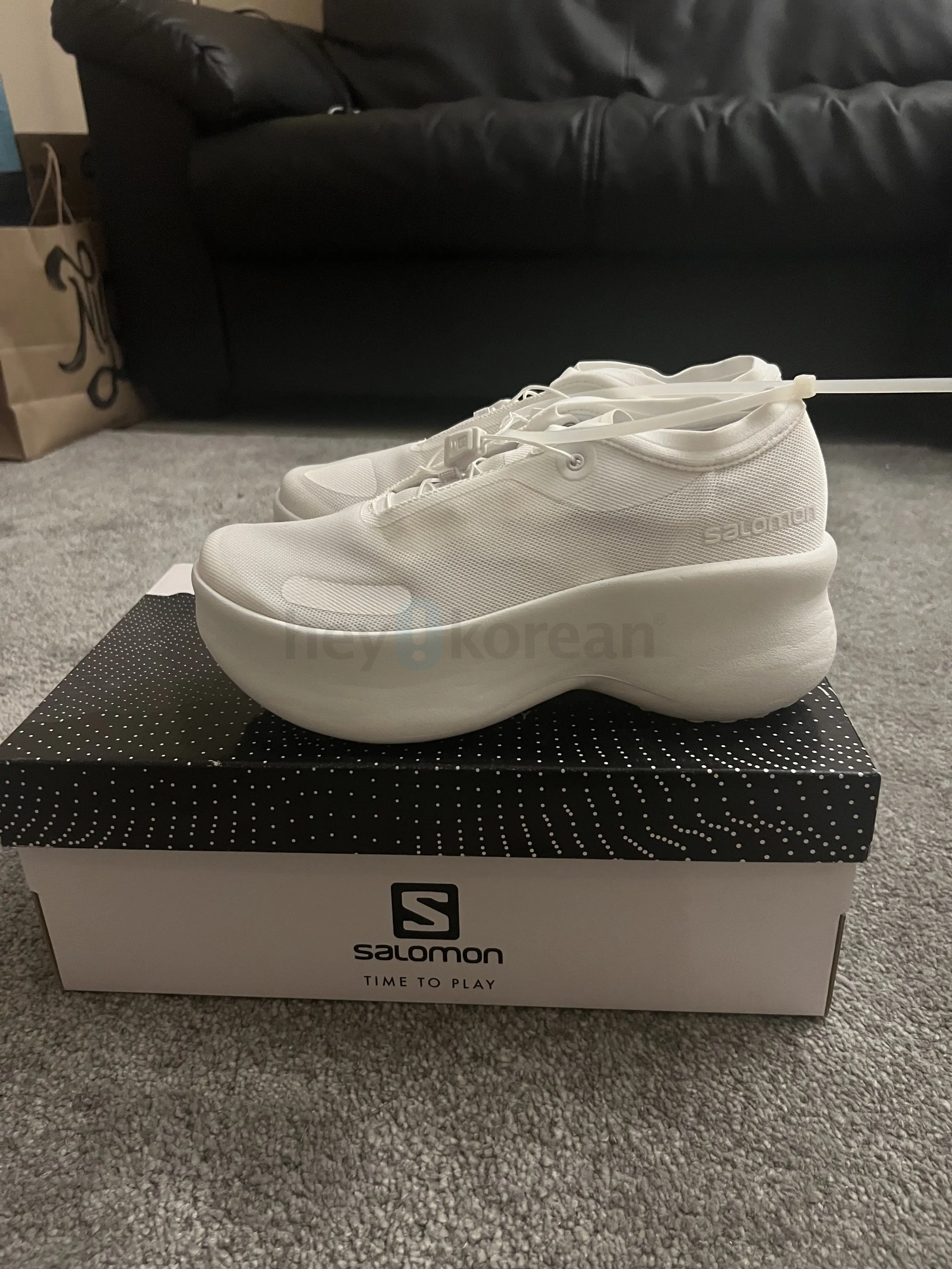 Salomon x CDG Sense feel 운동화 W 7.5