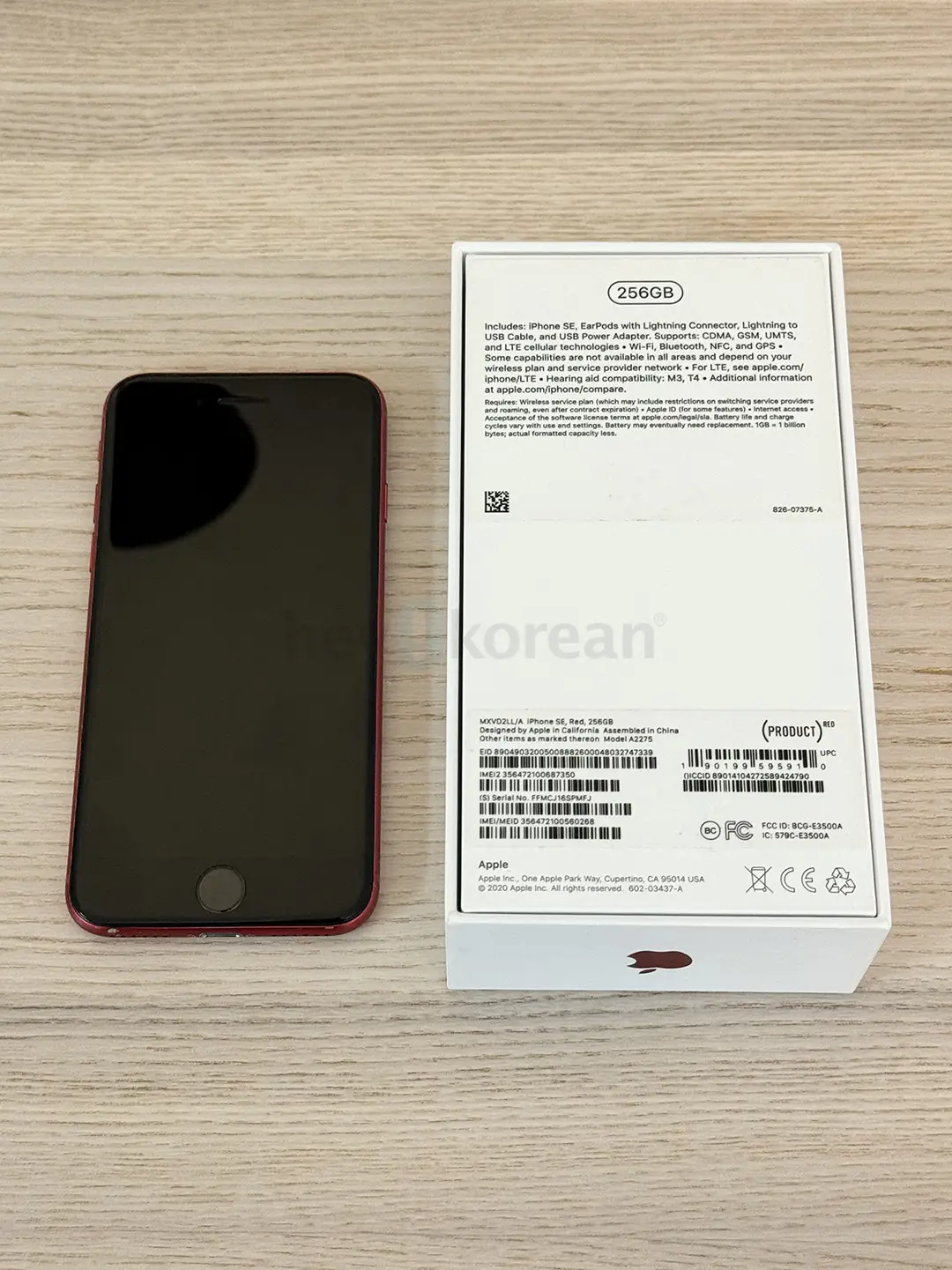 Flash Sale! iPhone SE(2nd Gen) 256GB Unlocked, RED