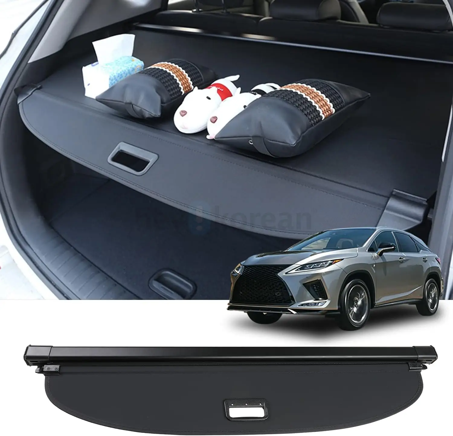 (정품)렉서스 Rx350 Cargo cover 팝니다.(2016-2022년형 사용 가능합니다.)