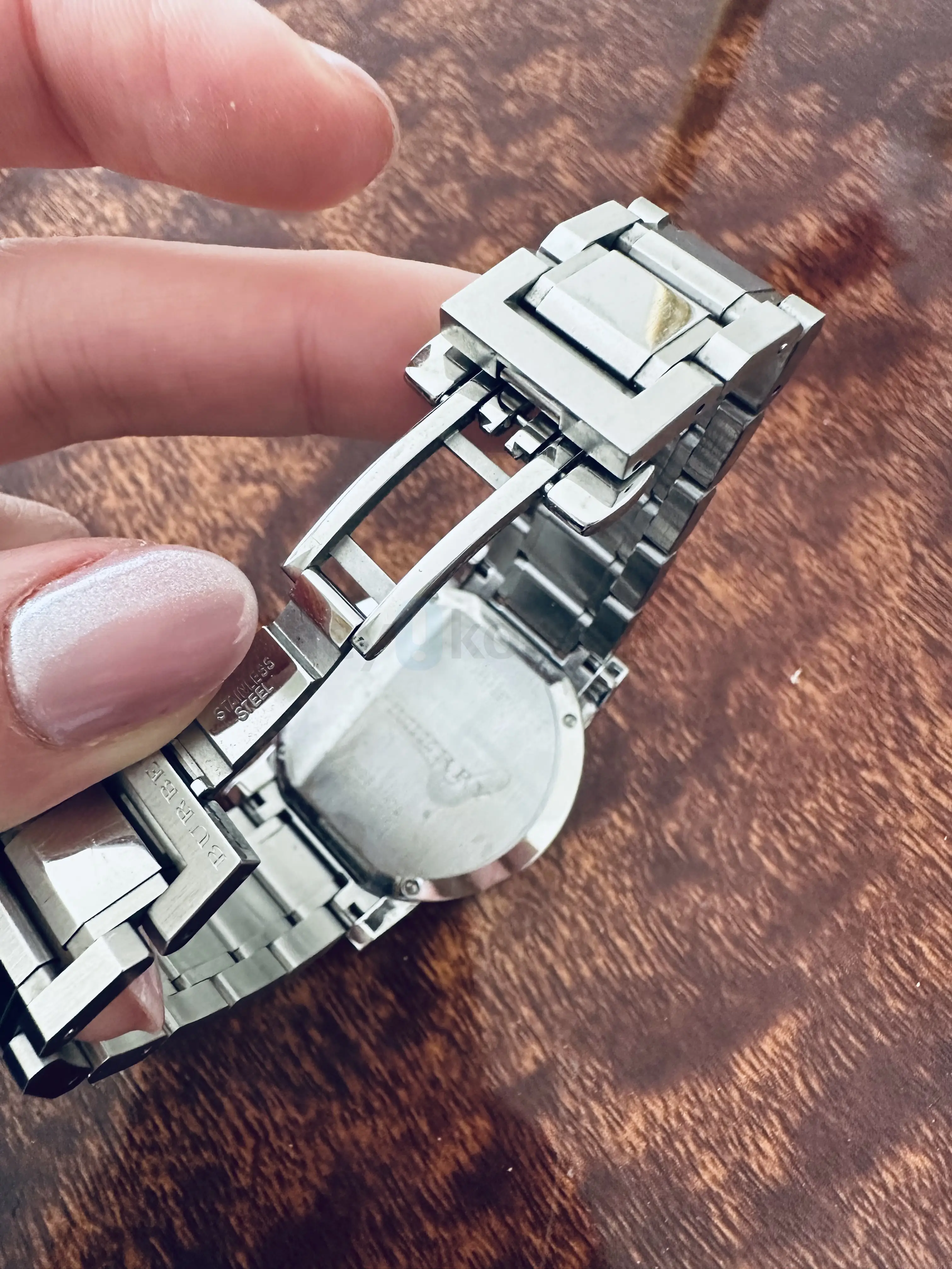 Burberry Bu9000 Gents silver Tone steel Bracelet Watch