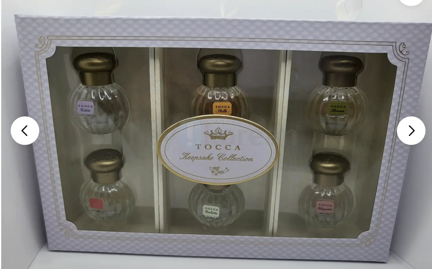 토까 미니 향수 박스채 새것 TOCCA Keepsake Collection of 6 Mini Eau de parfume $70