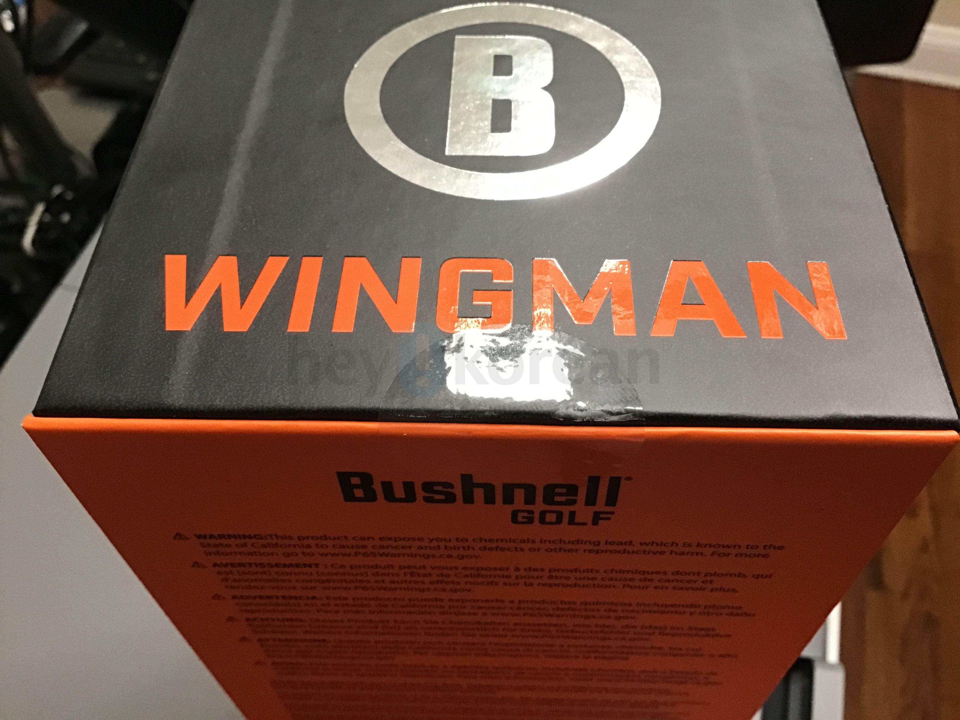 NEW BUSHNELL GOLF WINGMAN GPS RANGE FINDER/SPEAKER