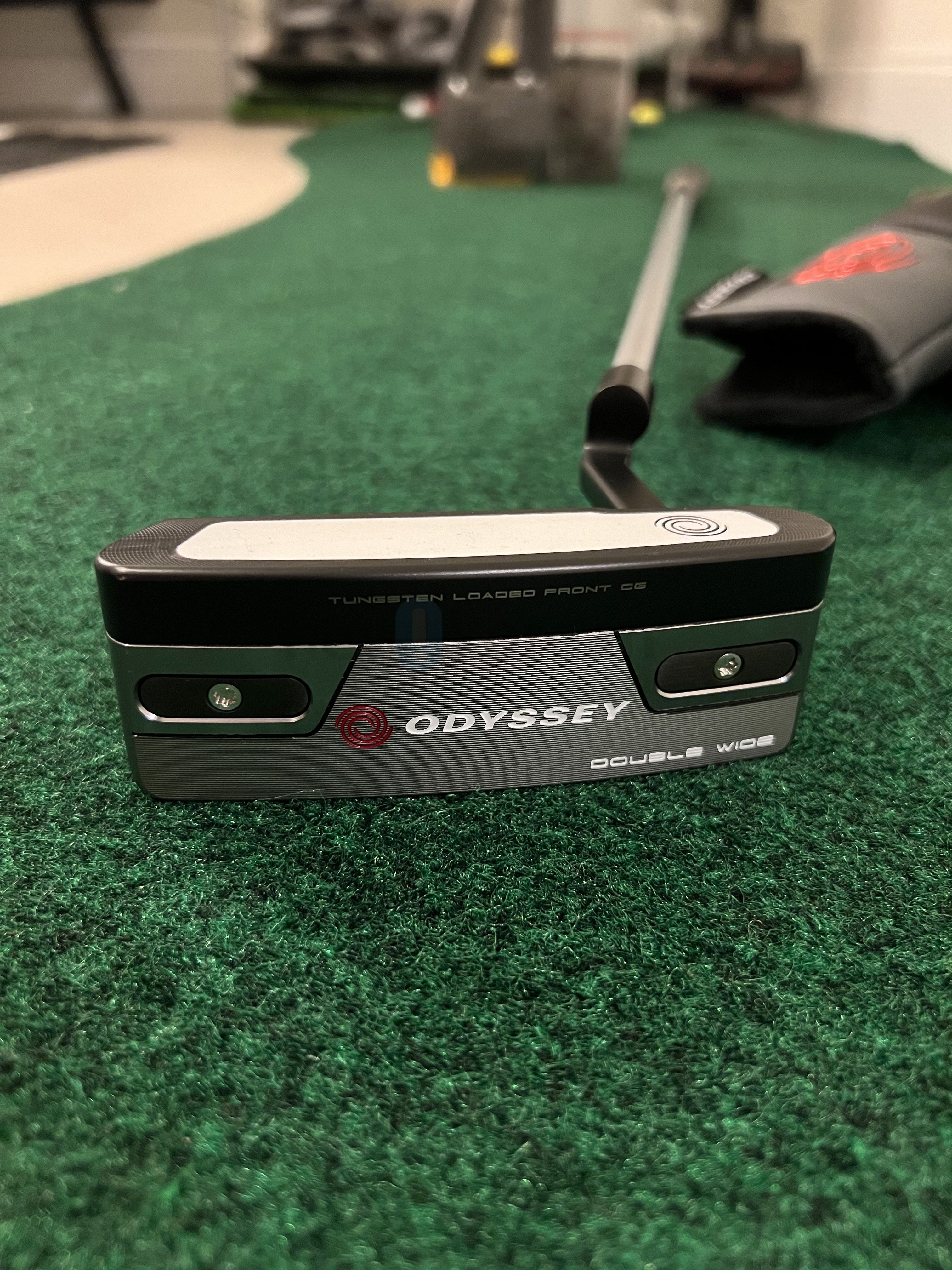 Odyssey Golf Tri-Hot 5K Double Wide Putter - 35"- KBS CT Tour Shaft ...