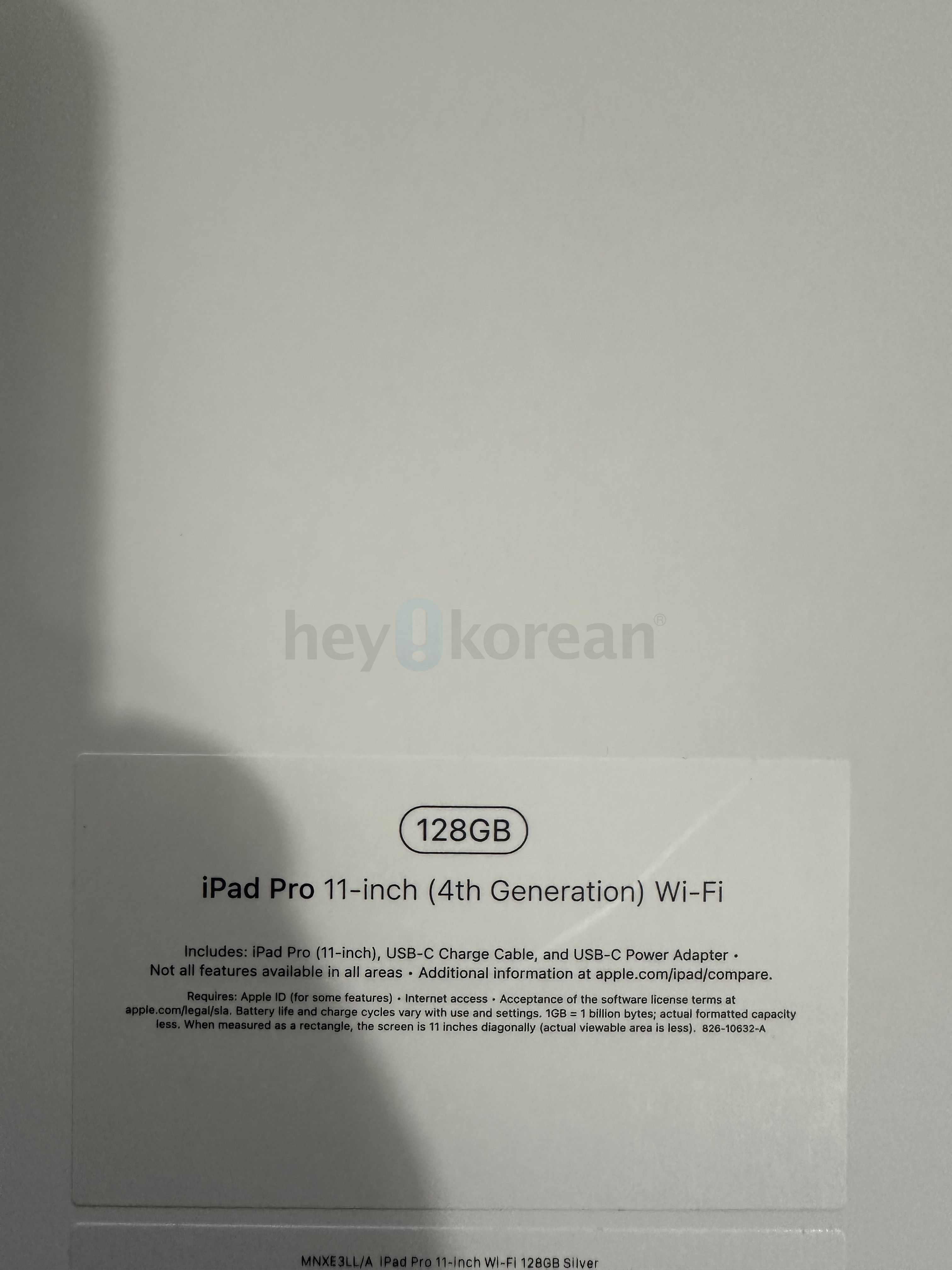 (신품)아이패드 ipad pro 11" 4세대 128GB