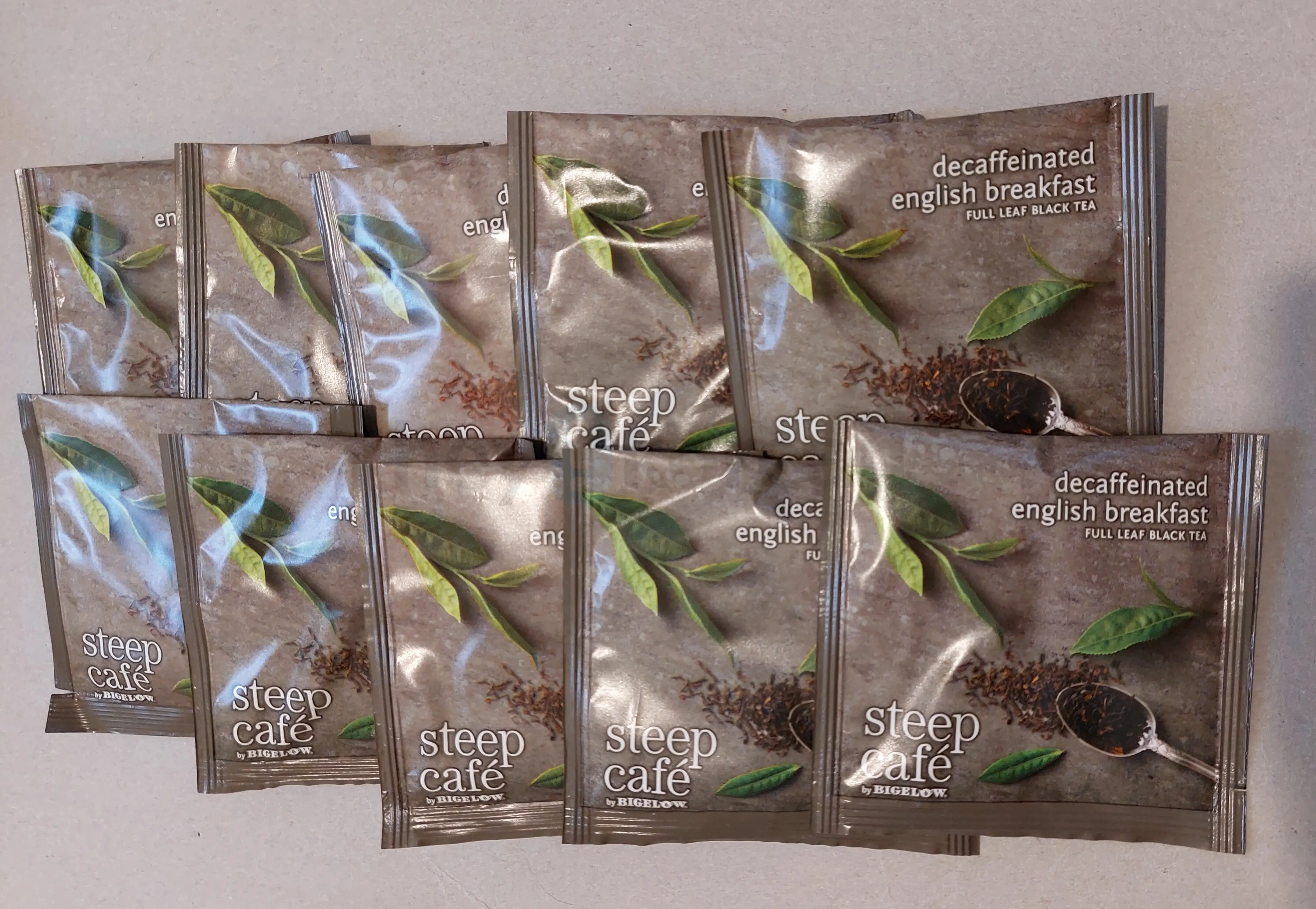 Steep cafe decaf english breakfast 100count