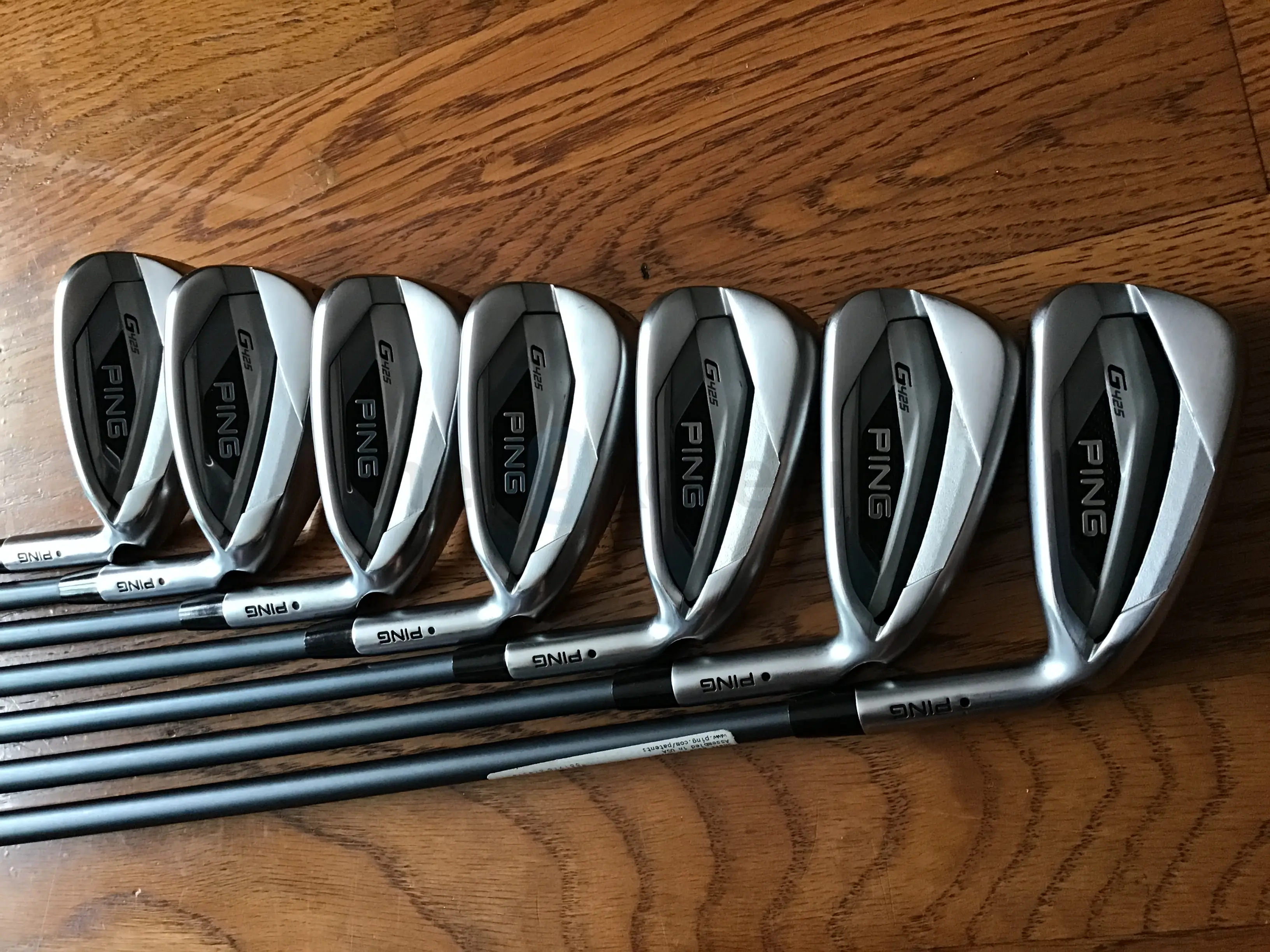PING 핑 골프 G425 GRAPHITE GOLF IRON SET 5 - U WEDGE WITH OGIO STAND BAG