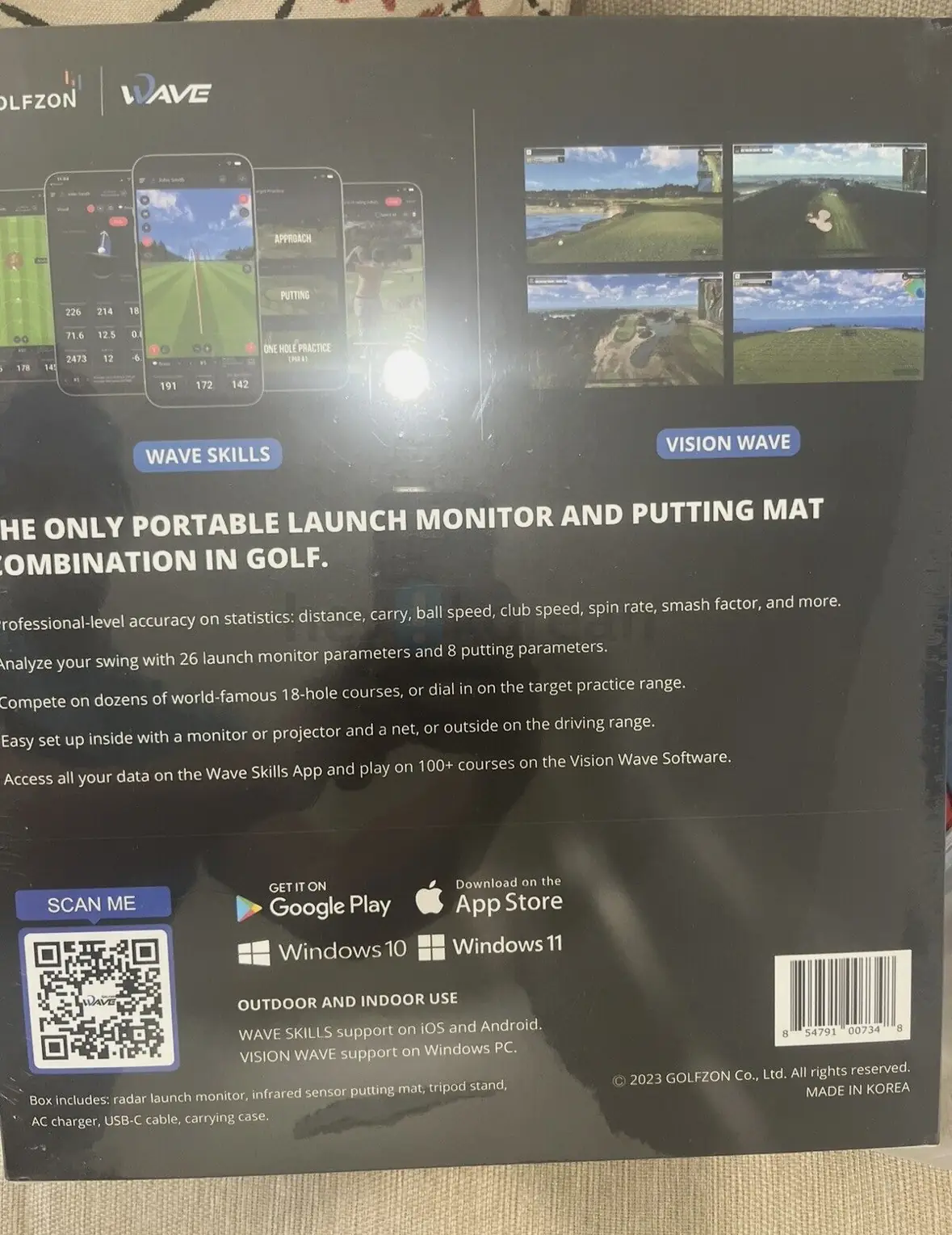 Golfzon Wave Golf Simulator. Brand New