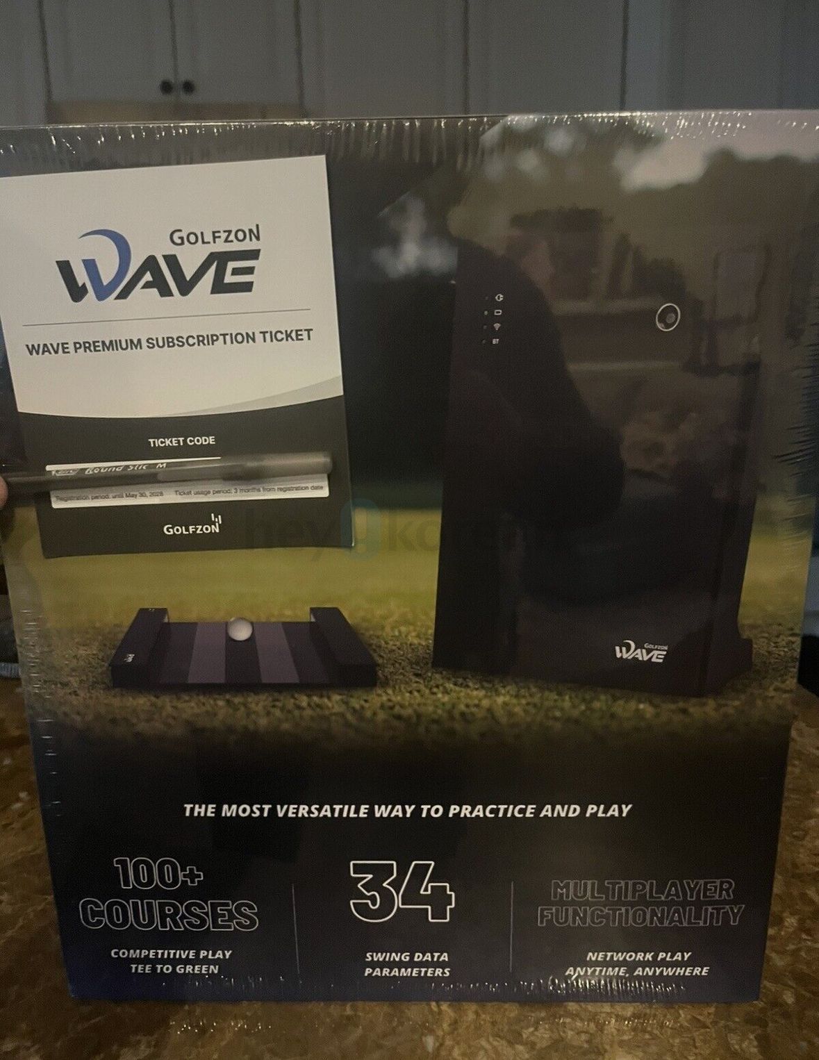 Golfzon Wave Golf Simulator. Brand New