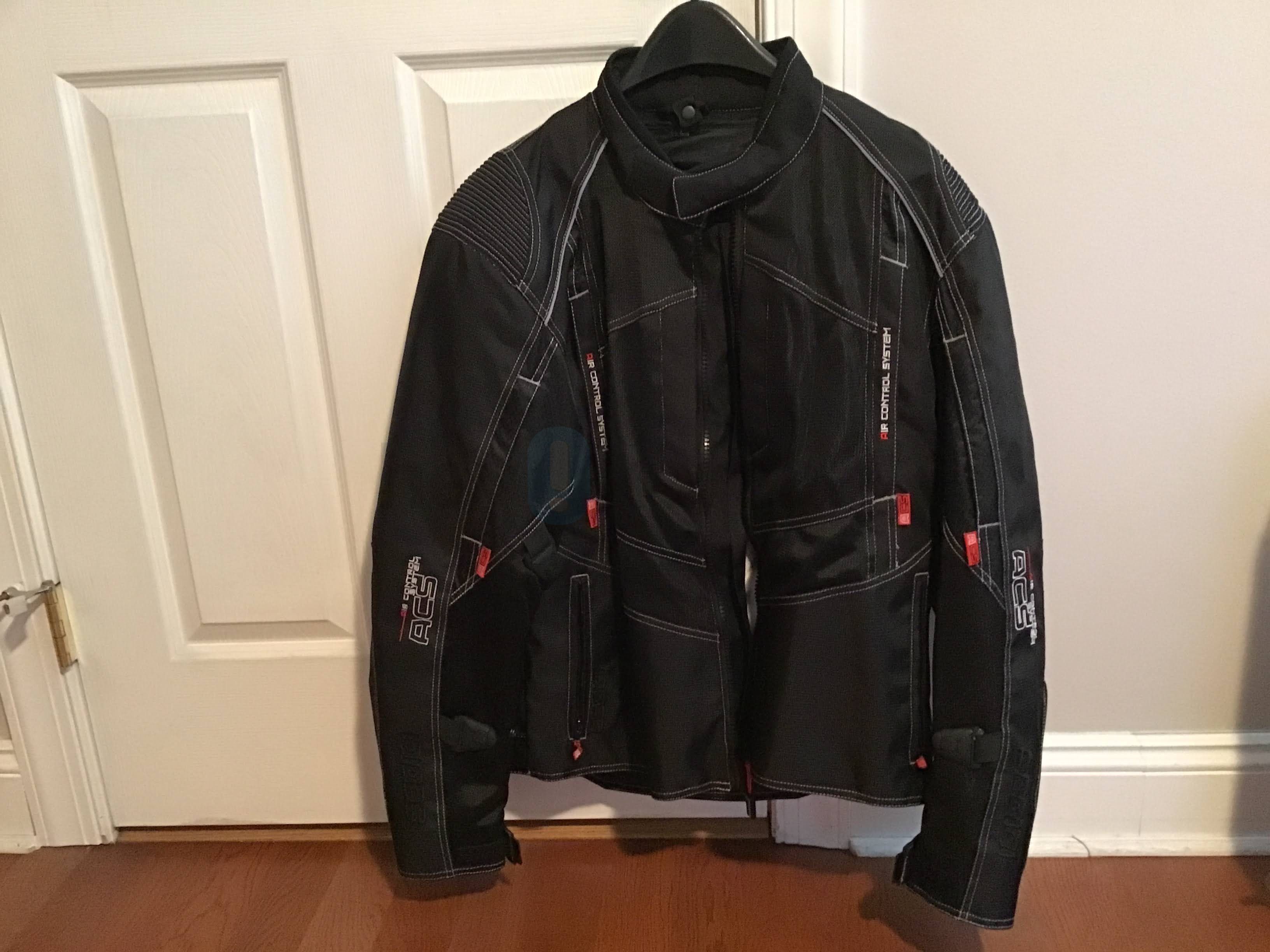 LIKE NEW ALL-SEASON MOTORCYCLE JACKET WITH FULL GUARD PROTECTION