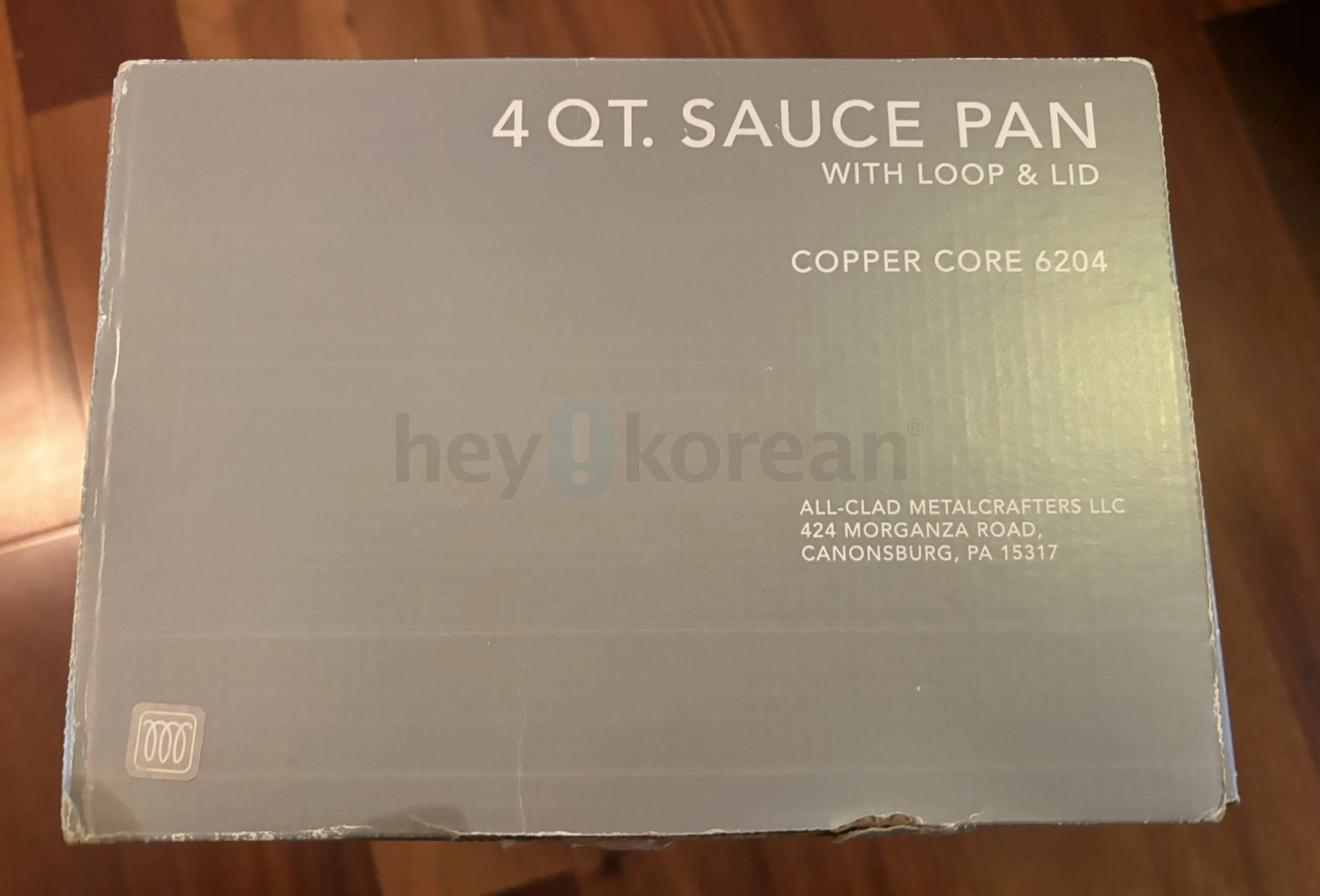 * New * 올 클래드 냄비 All-clad 4qt Copper core Sauce pan