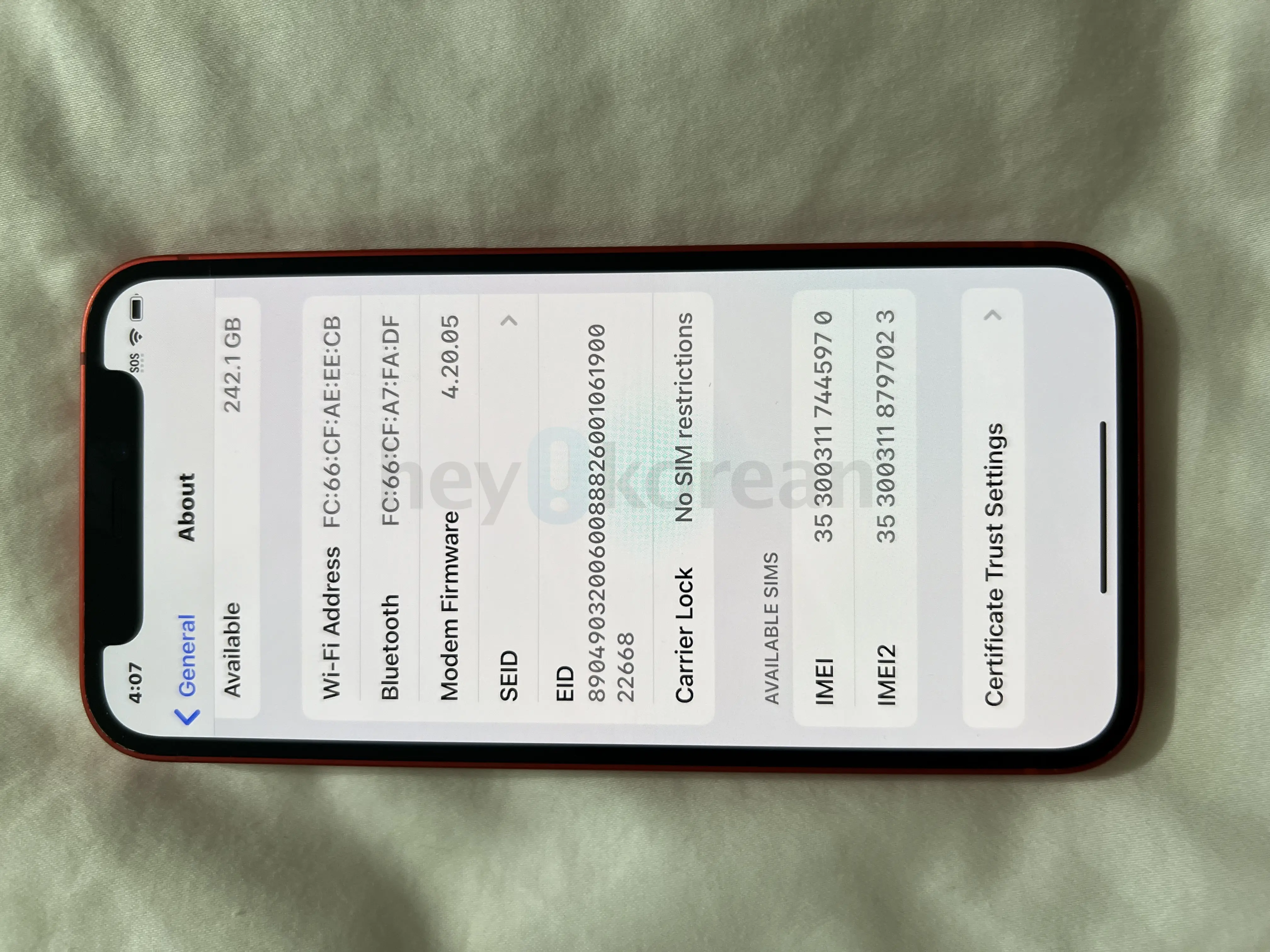 iPhone 12 mini 256gb unlocked 아이폰