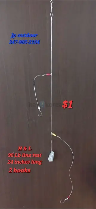 High/Low fishing rig(+ 2hooks)