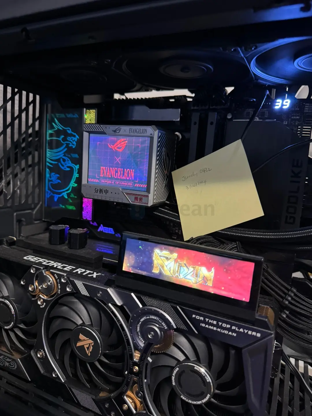 ROG MAXIMUS Z690 HERO EVA EDITION, ROG RYUJIN II 360 ARGB EVA EDITION