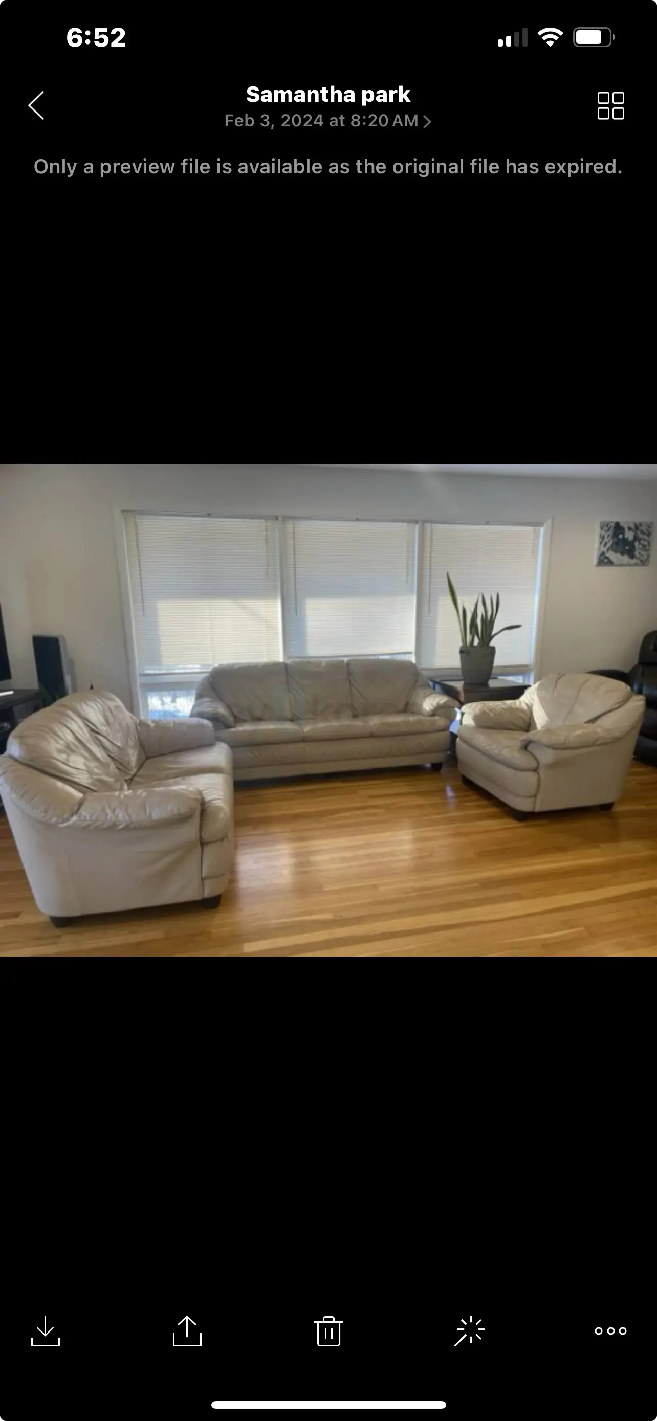 3 pcs Ivory color Sofa Set