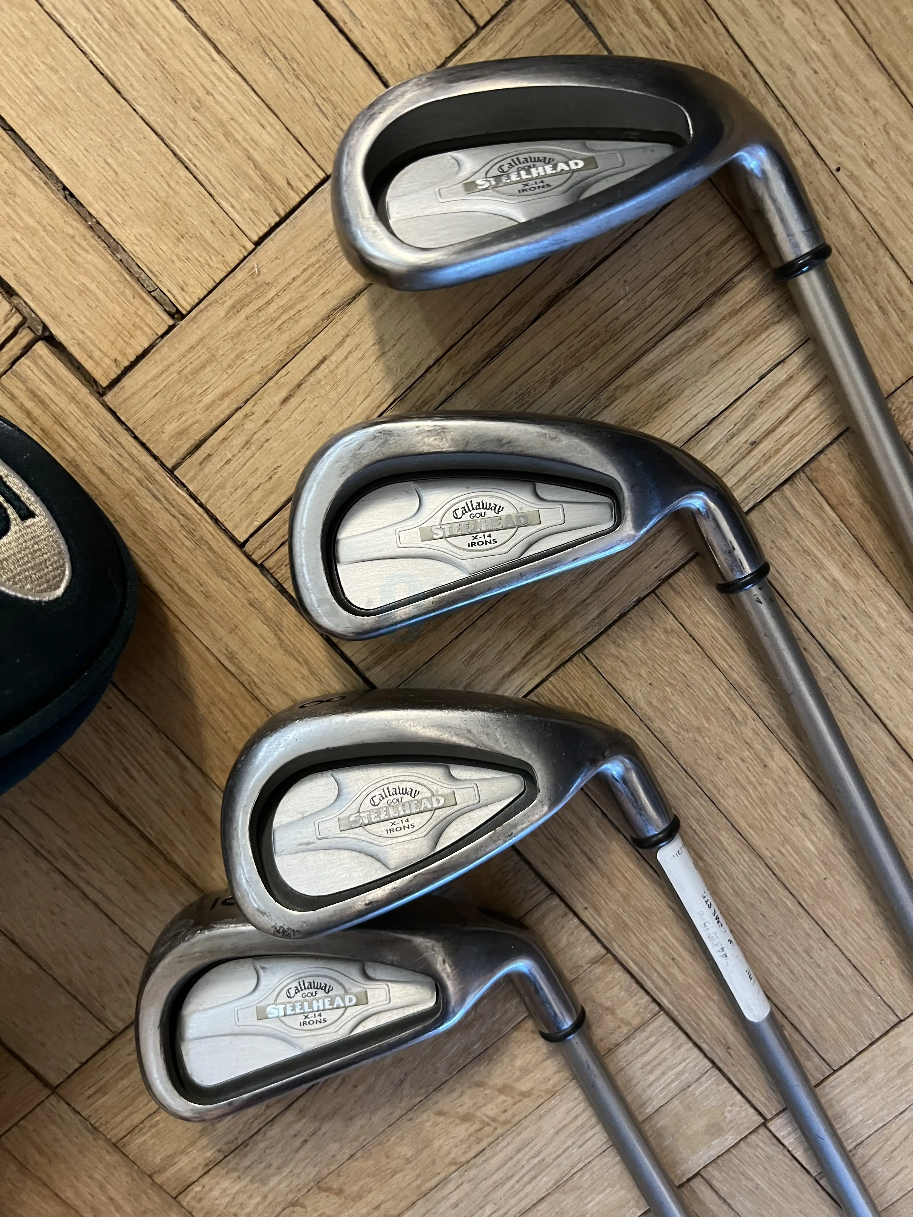 Callaway Steelhead X14 irons(4,6,8,9), Bigbertha Steelhead Plus #5