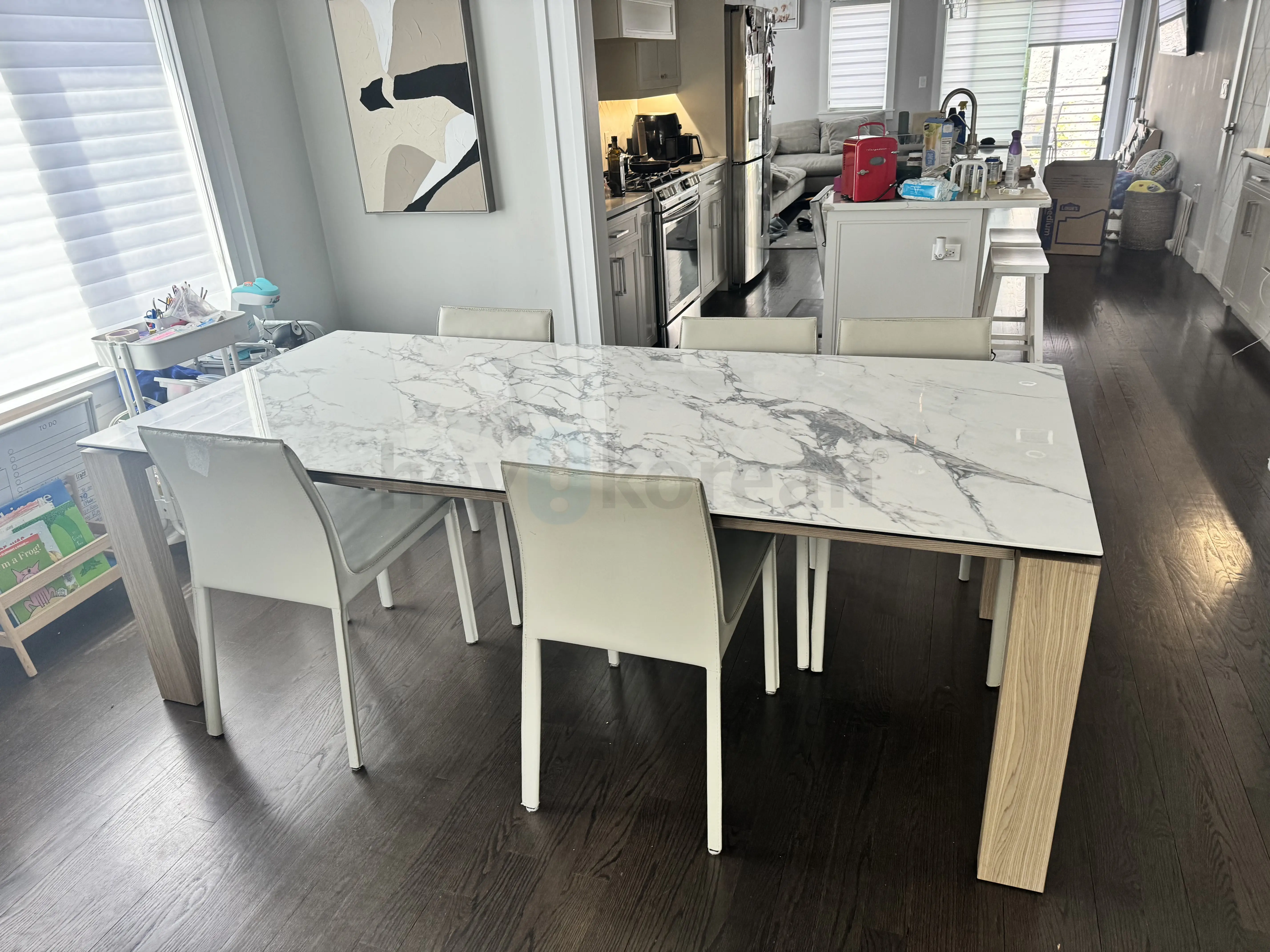 Calligaris Omnia 86” Extendable Table