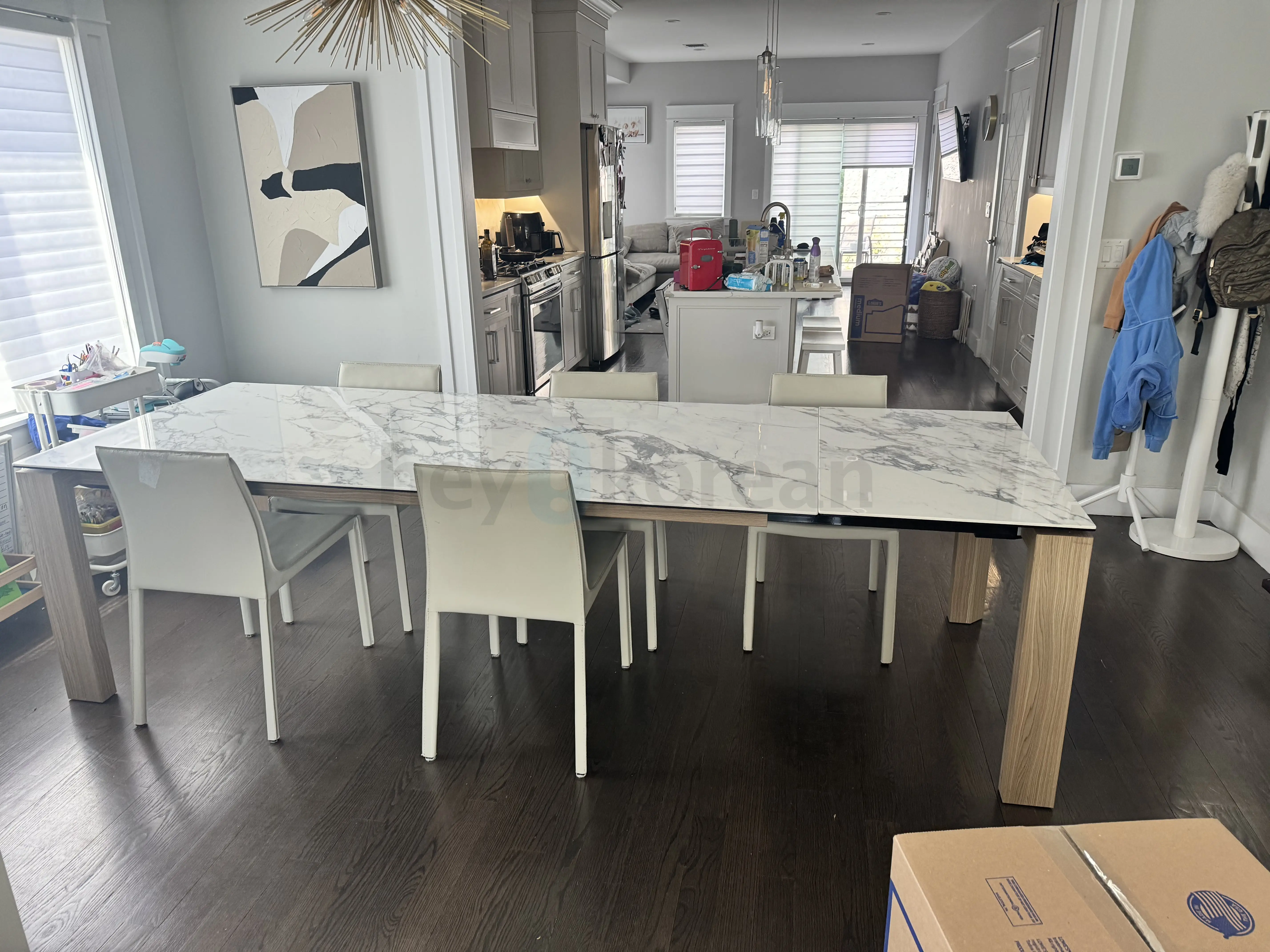 Calligaris Omnia 86” Extendable Table