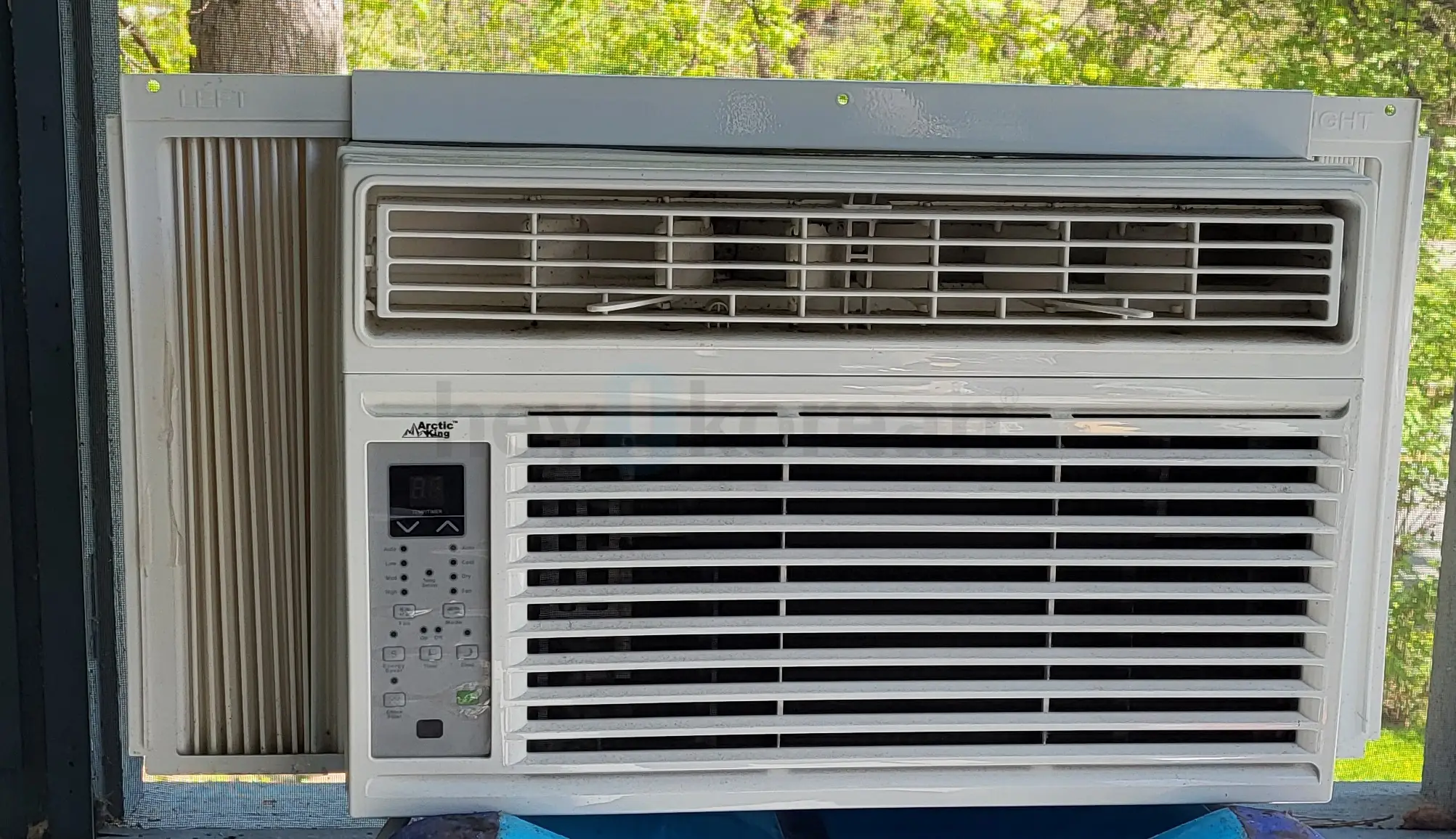 Arctic King Air Conditioner on Window
