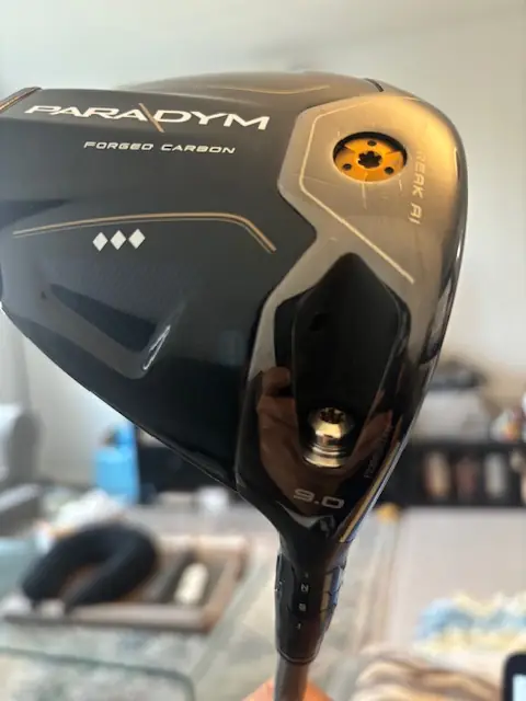 callaway PARADYM(forged carbon)9.0 Drivers