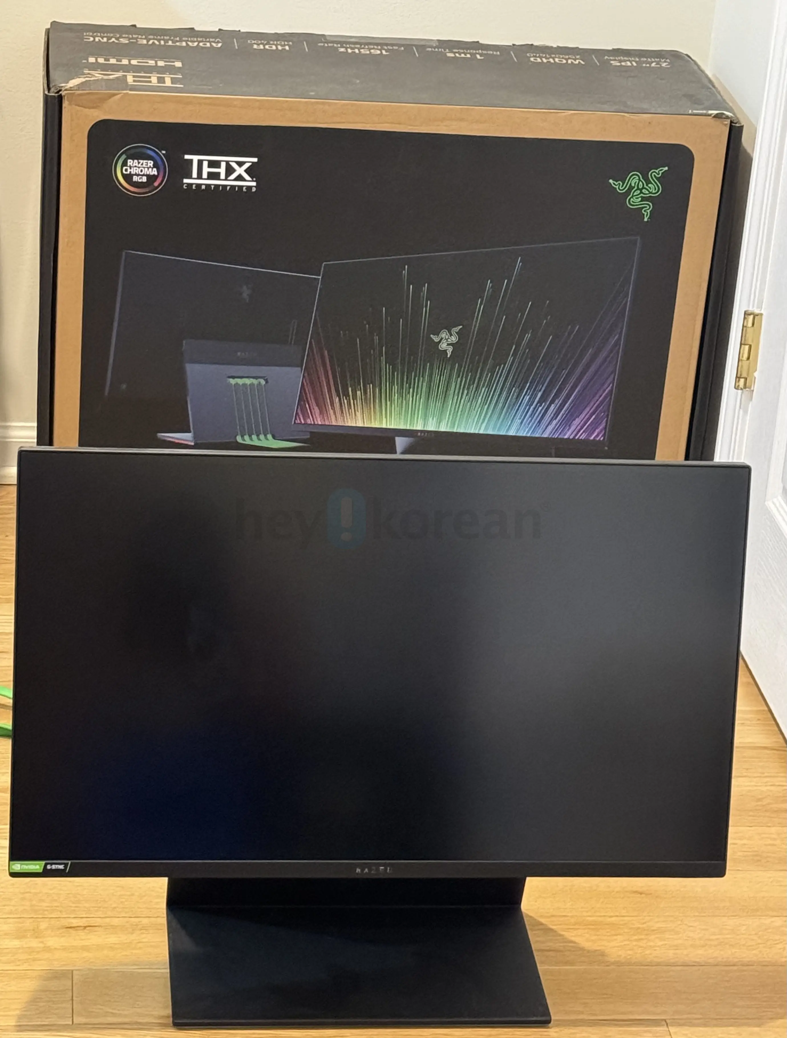 RAZER RAPTOR 27 1440P 165 HZ 팝니다