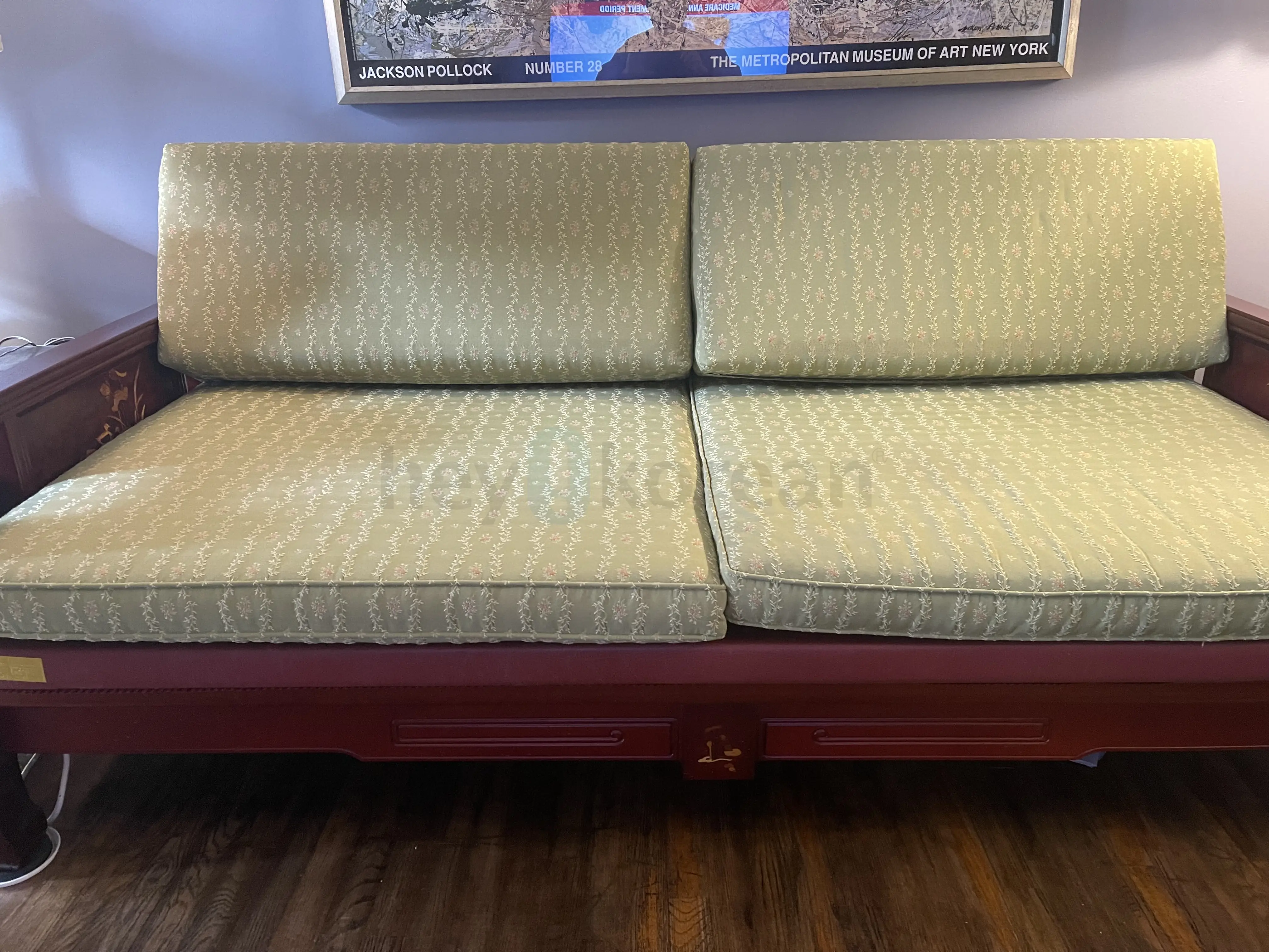 Stone sofa/bed/heated