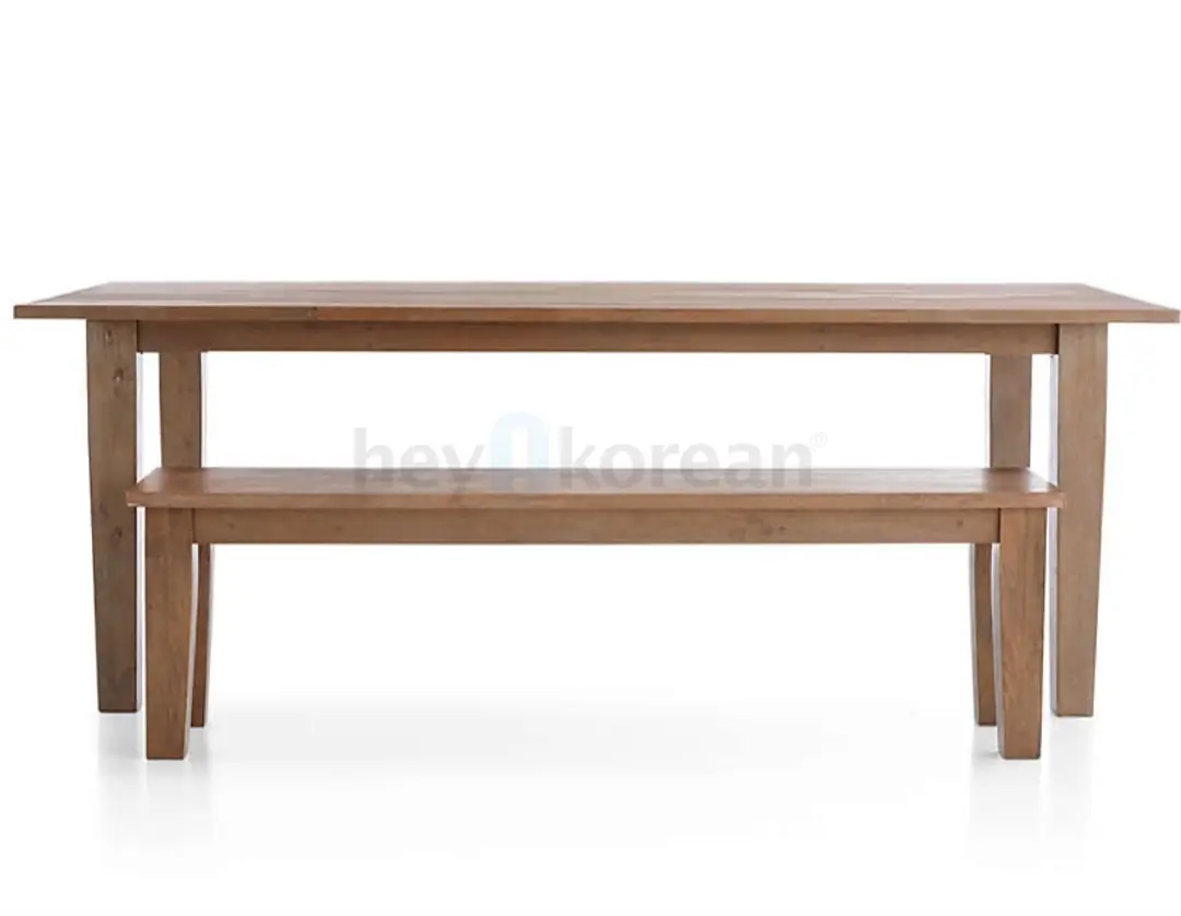 Crate & Barrel, Basque 65" Wood Dining Table