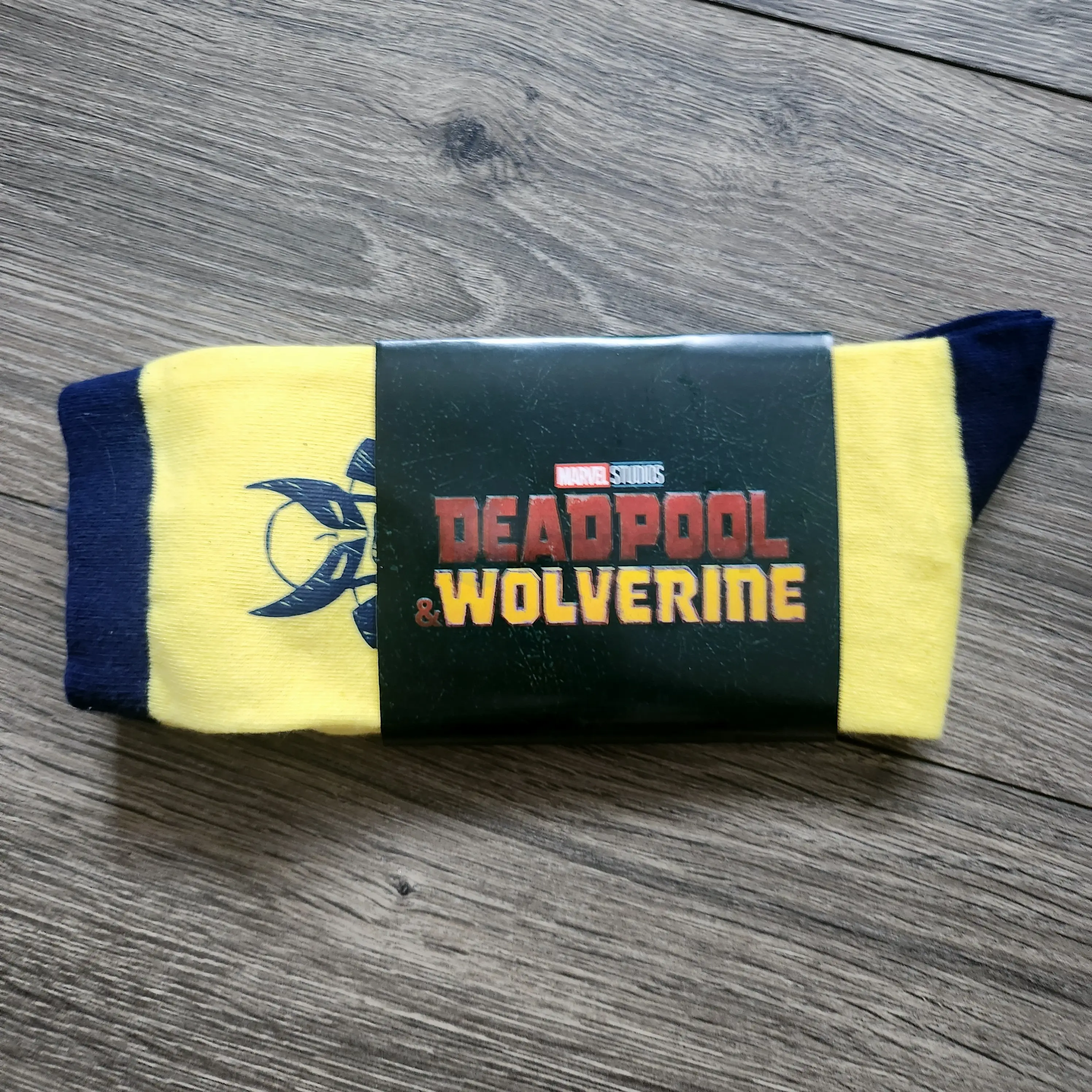 NEW Marvel Deadpool & Wolverine Socks