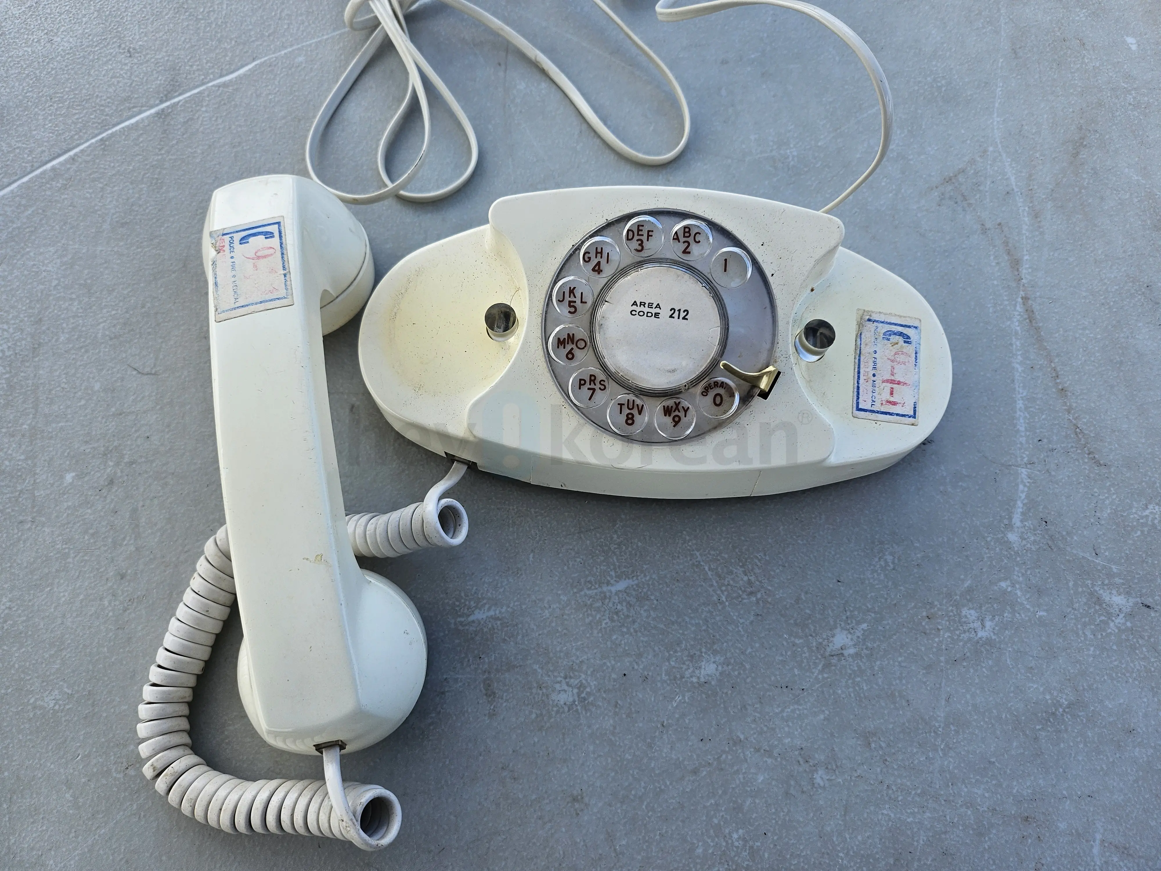 Vintage Princess Rotary Dial Phone