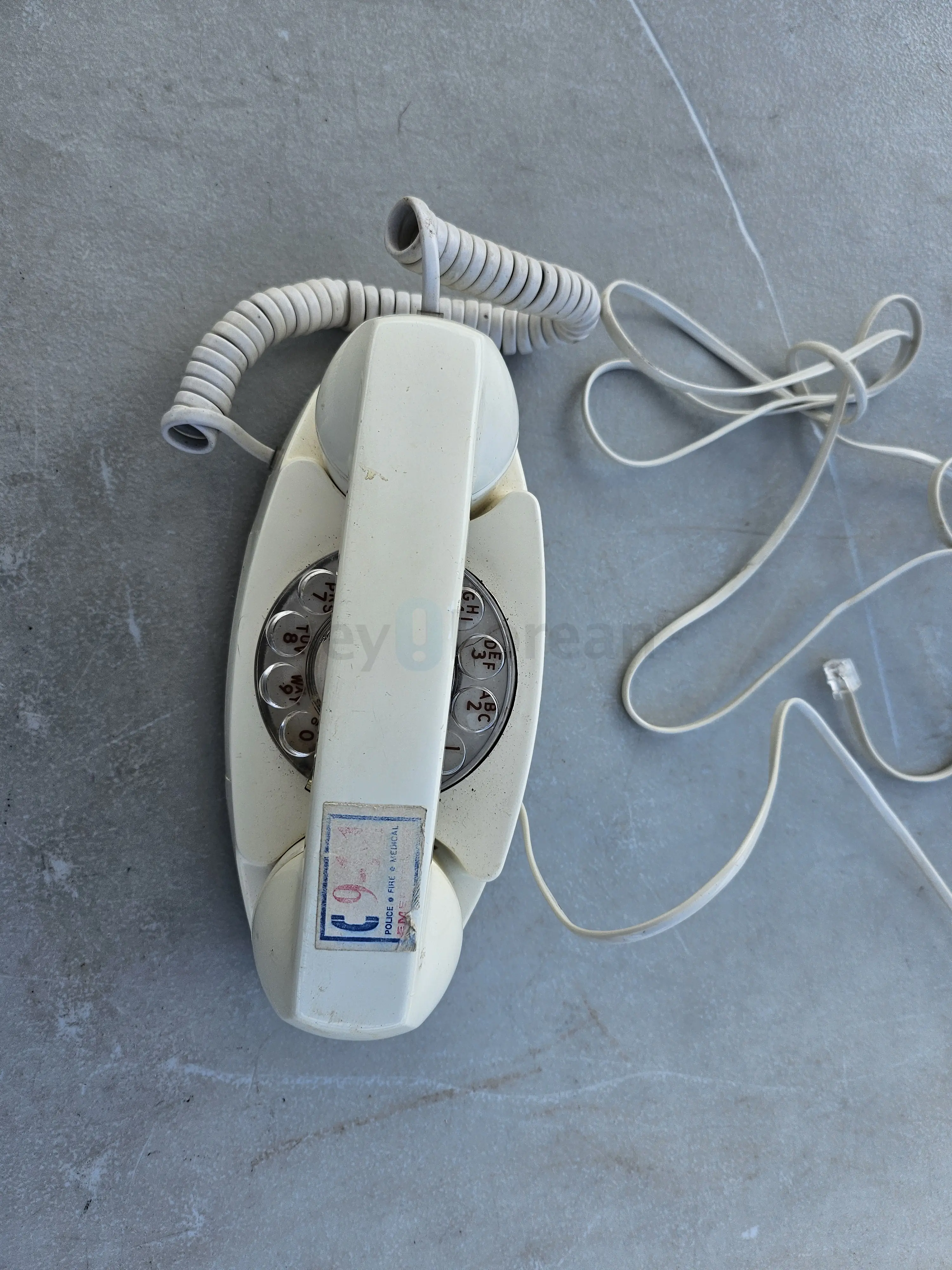 Vintage Princess Rotary Dial Phone