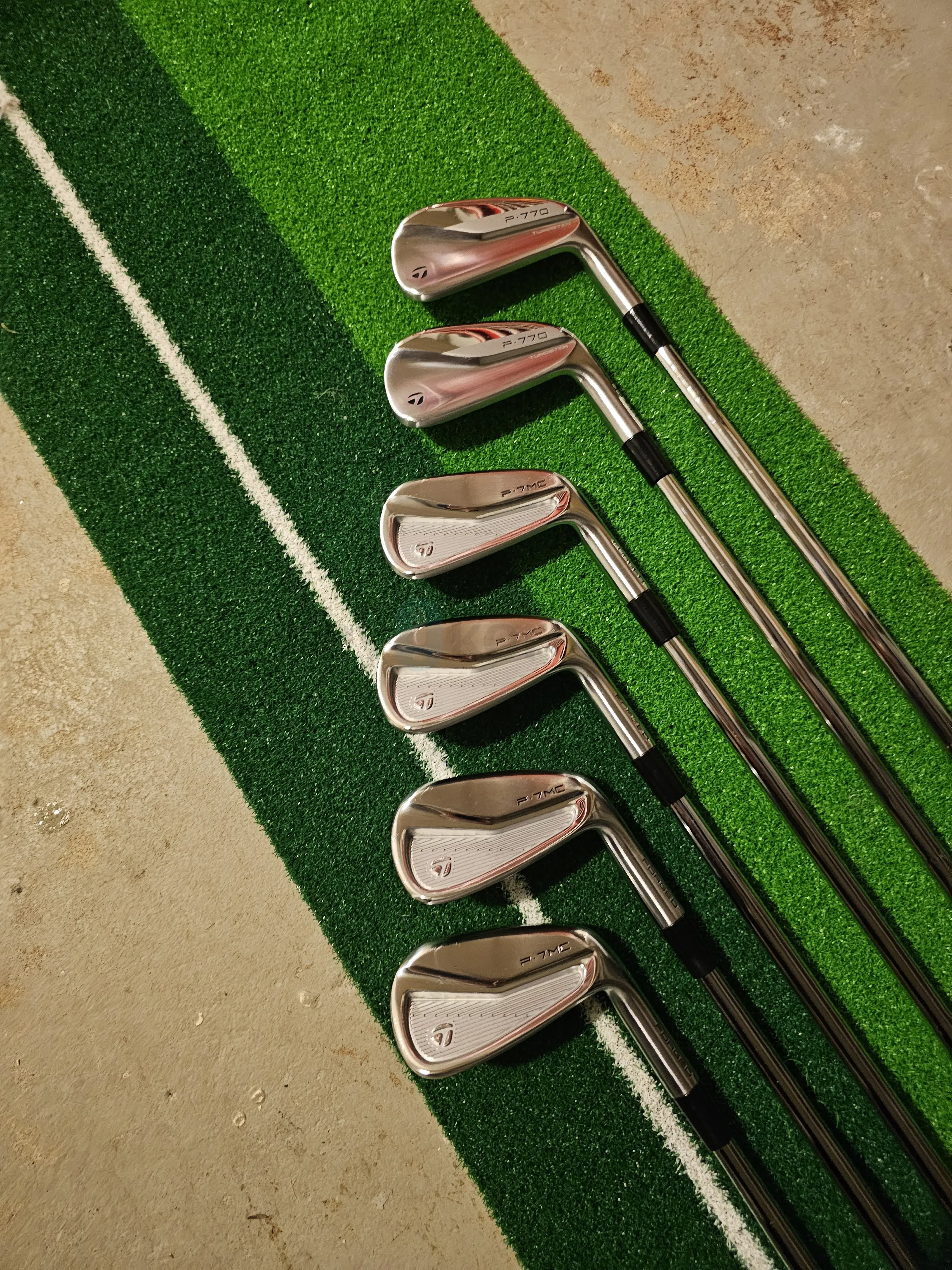 P7MC & P770 iron combo set 5-P DG120 S300 Stiff 가격내림