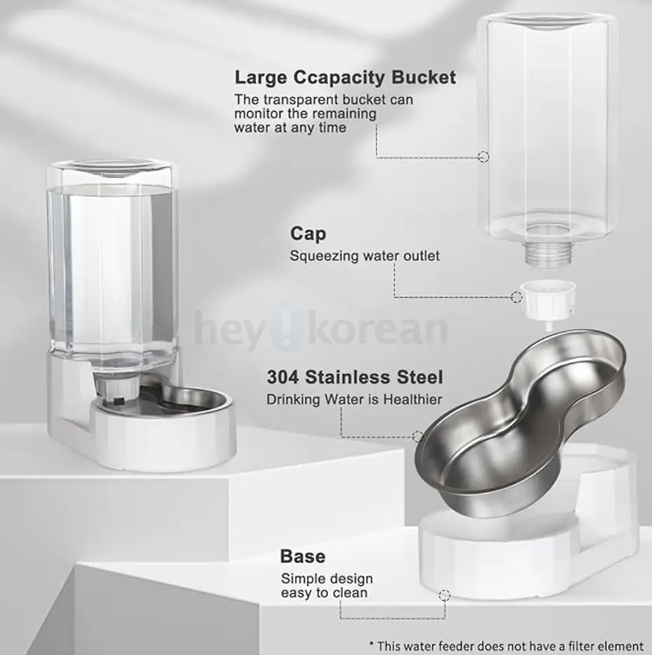 Automatic 3L Gravity Pet Water Dispenser