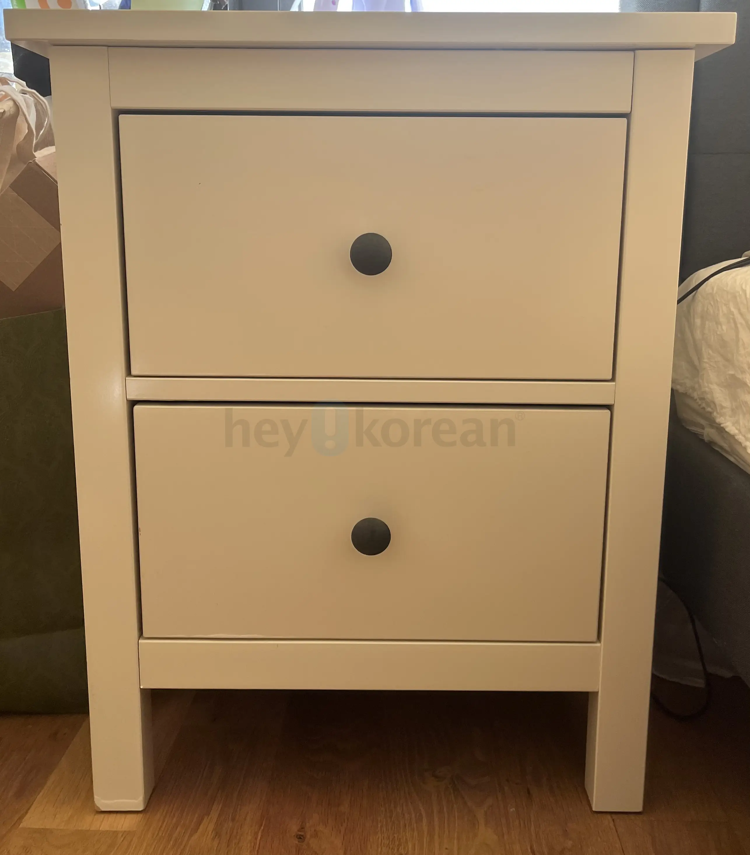 IKEA HEMNES 2-drawer chest (White)