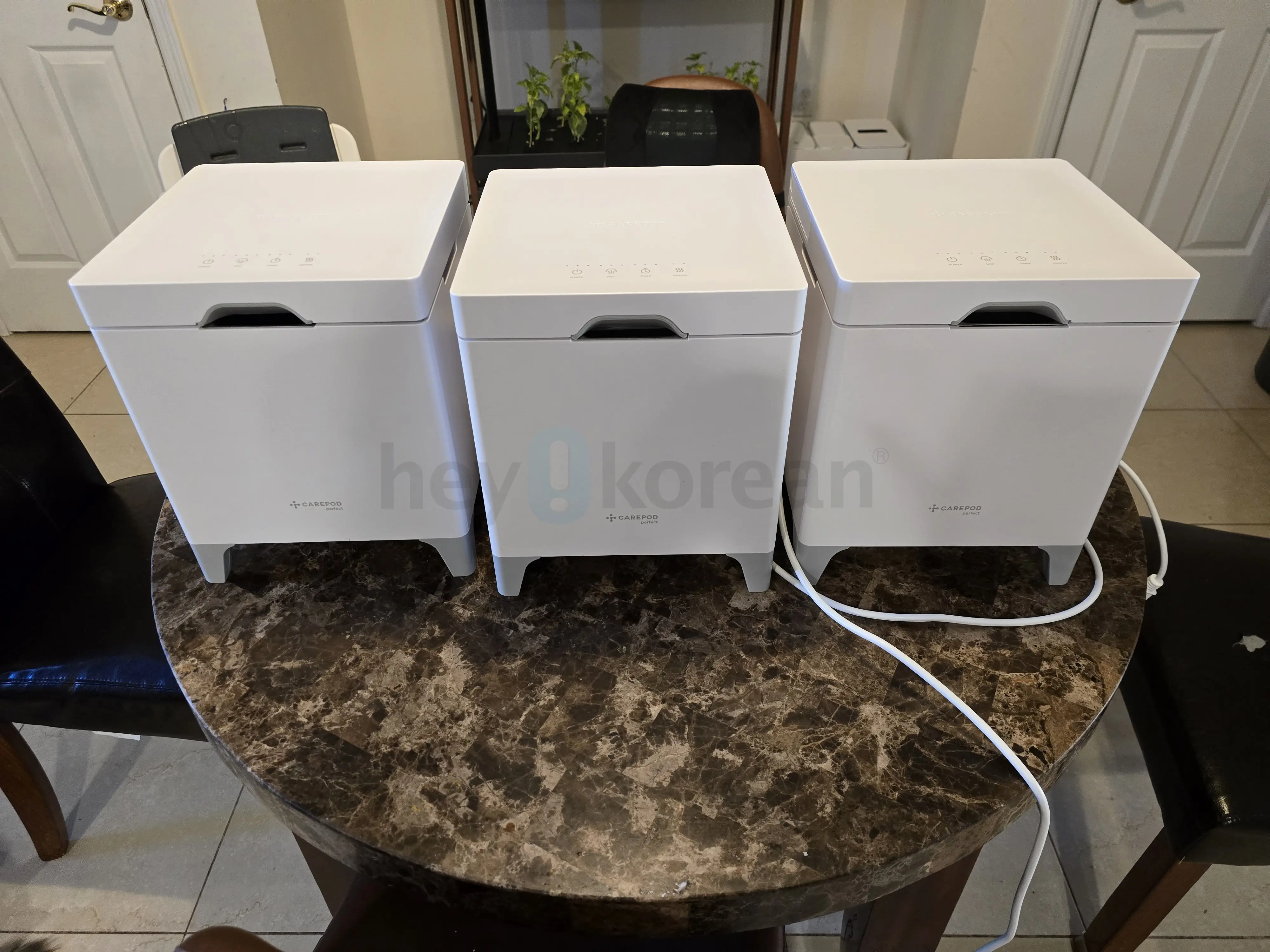 Carepod Cube X50 - Warm + Cool Mist Stainless Steel Humidifier