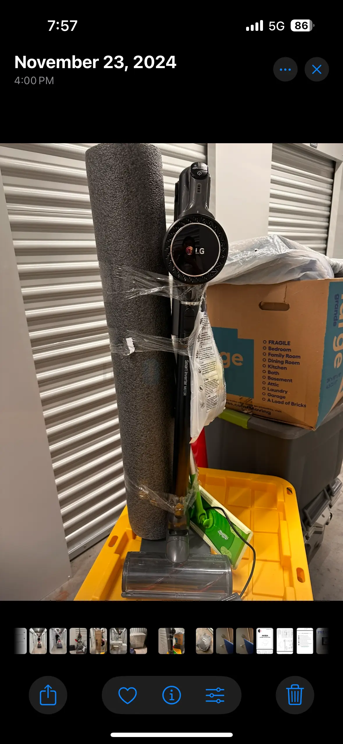 LG CordZero A9 Cordless Stick Vacuum