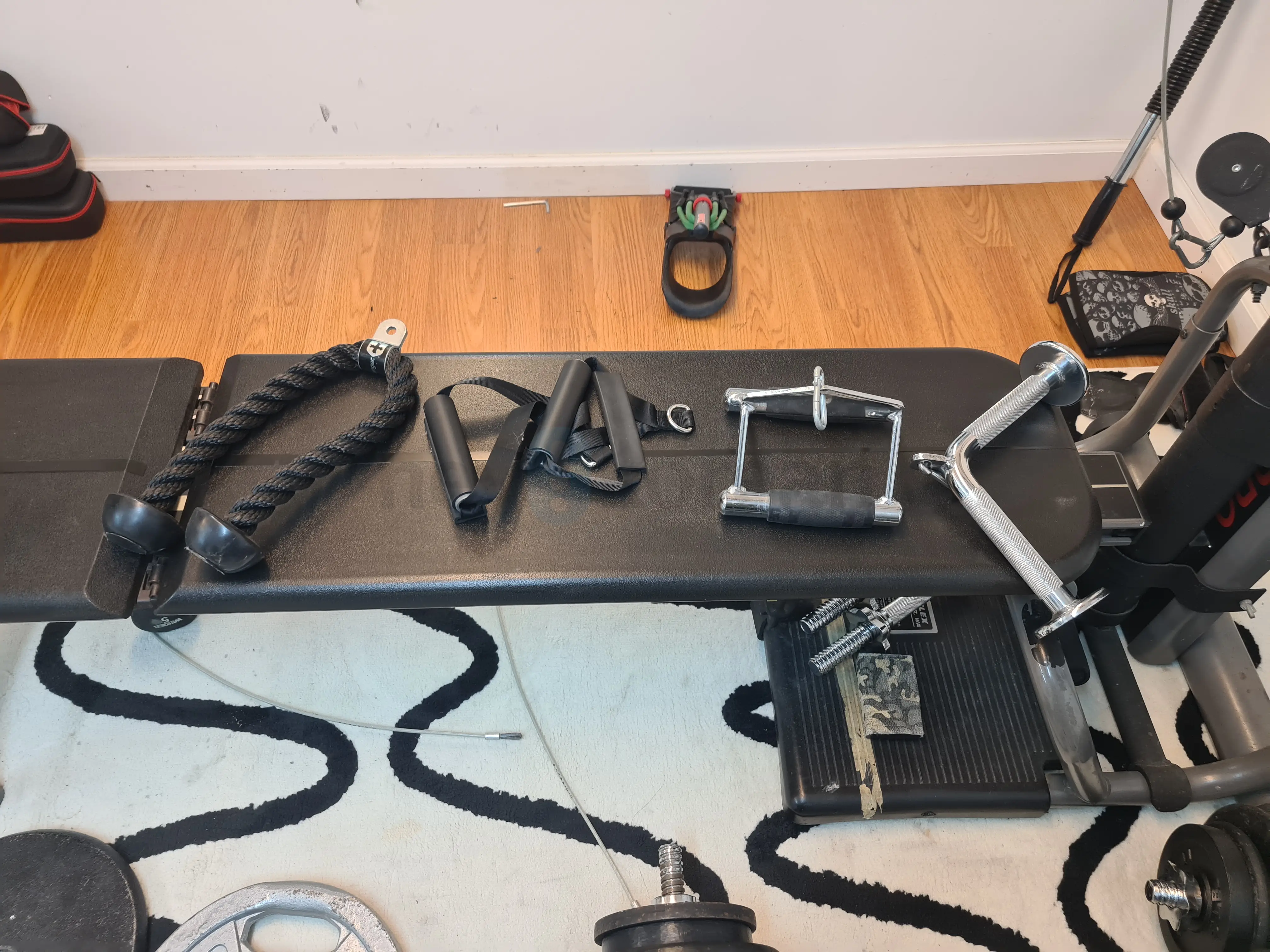 Bowflex XTL + Leg extension