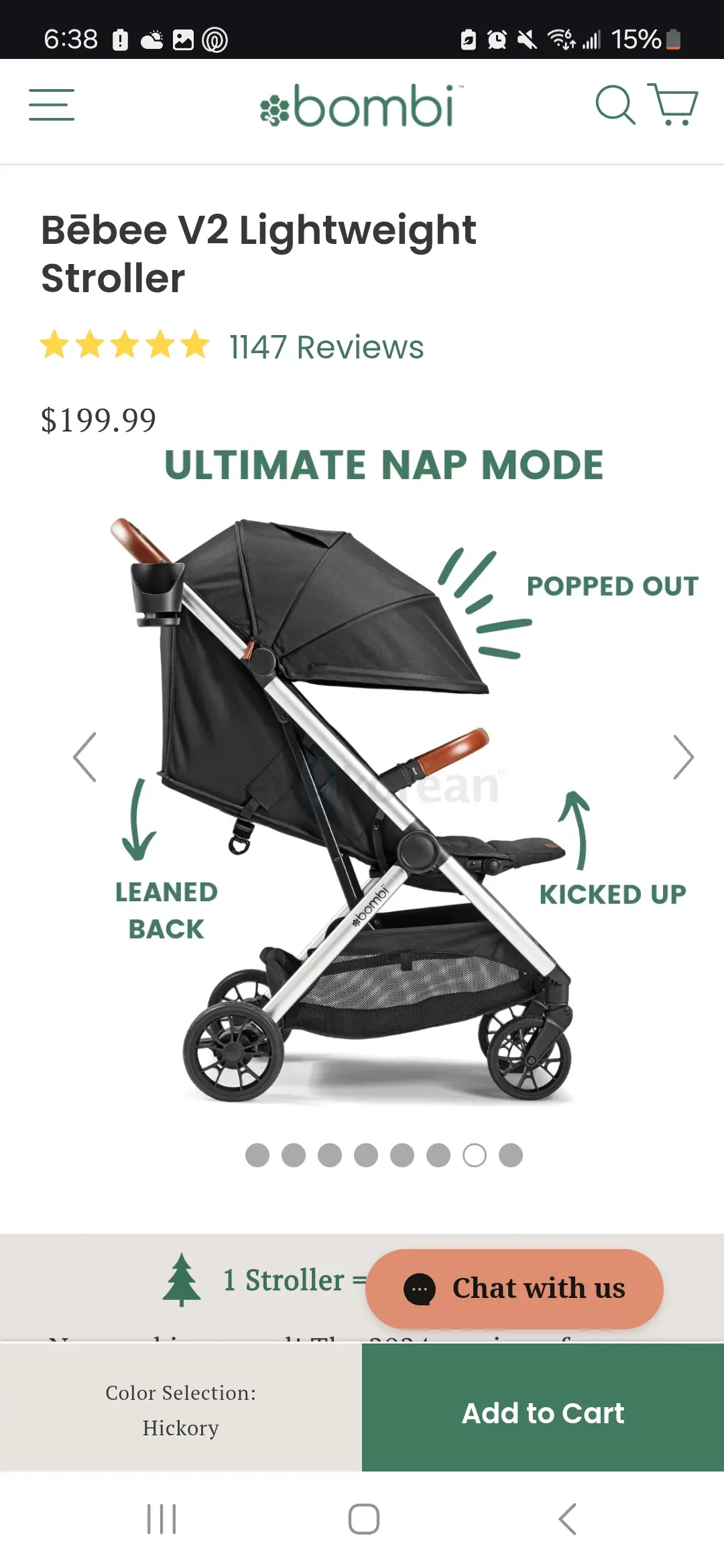 Bombi V2 stroller