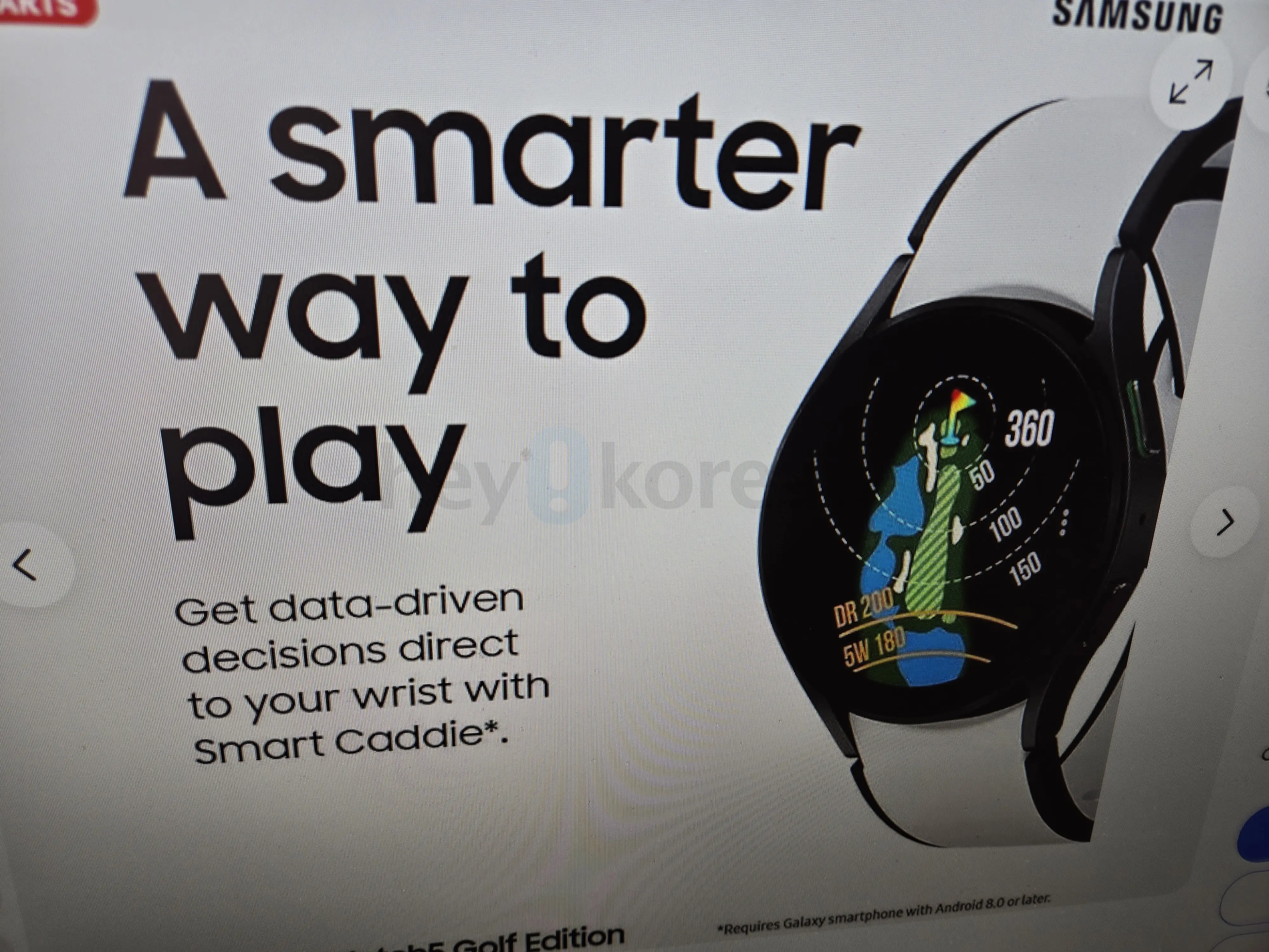 Samsung Galaxy watch 5 Pro 45mm GOLF EDITION